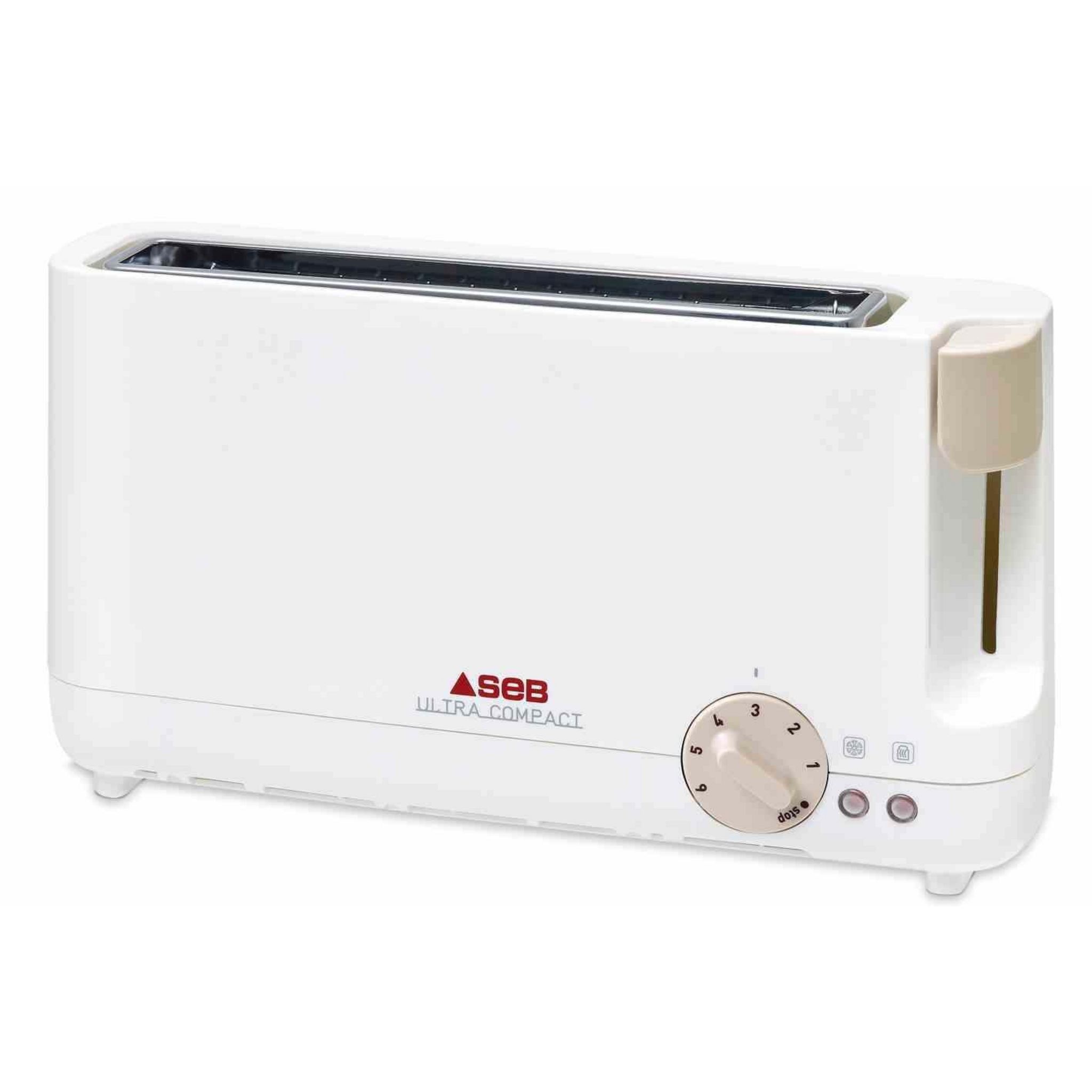 SEB Grille pain TL2101 01 blanc pas cher - Auchan.fr