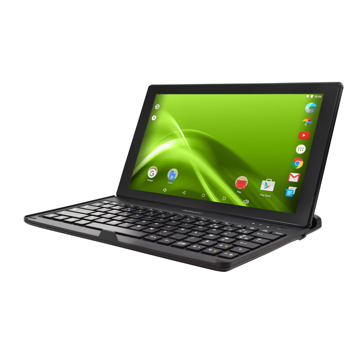 SELECLINE Tablette tactile QC + Clavier - noire pas cher - Auchan.fr