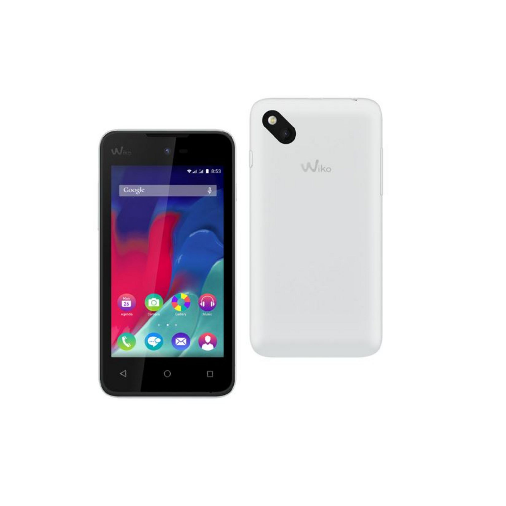 WIKO Smartphone Sunset 2 LS Blanc pas cher - Auchan.fr