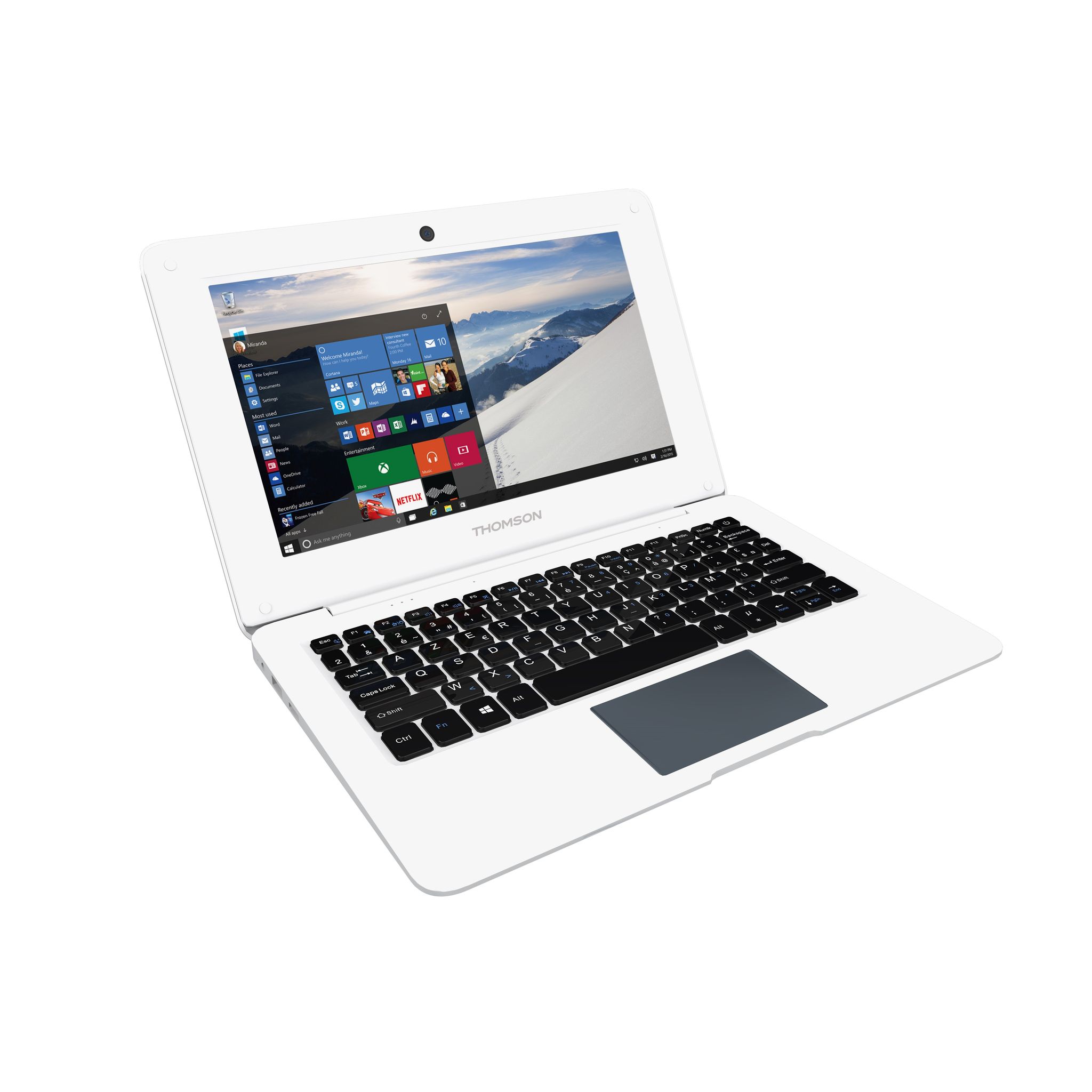 THOMSON Notebook THBK2-10.32CTW - Blanc pas cher - Auchan.fr