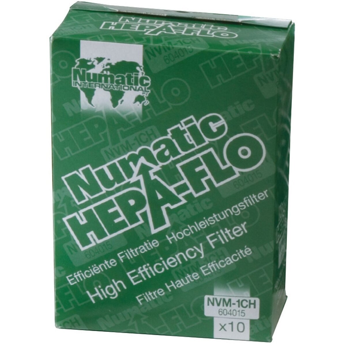 NUMATIC Sac aspirateur 604015 HEPAFLO x10 pas cher - Auchan.fr