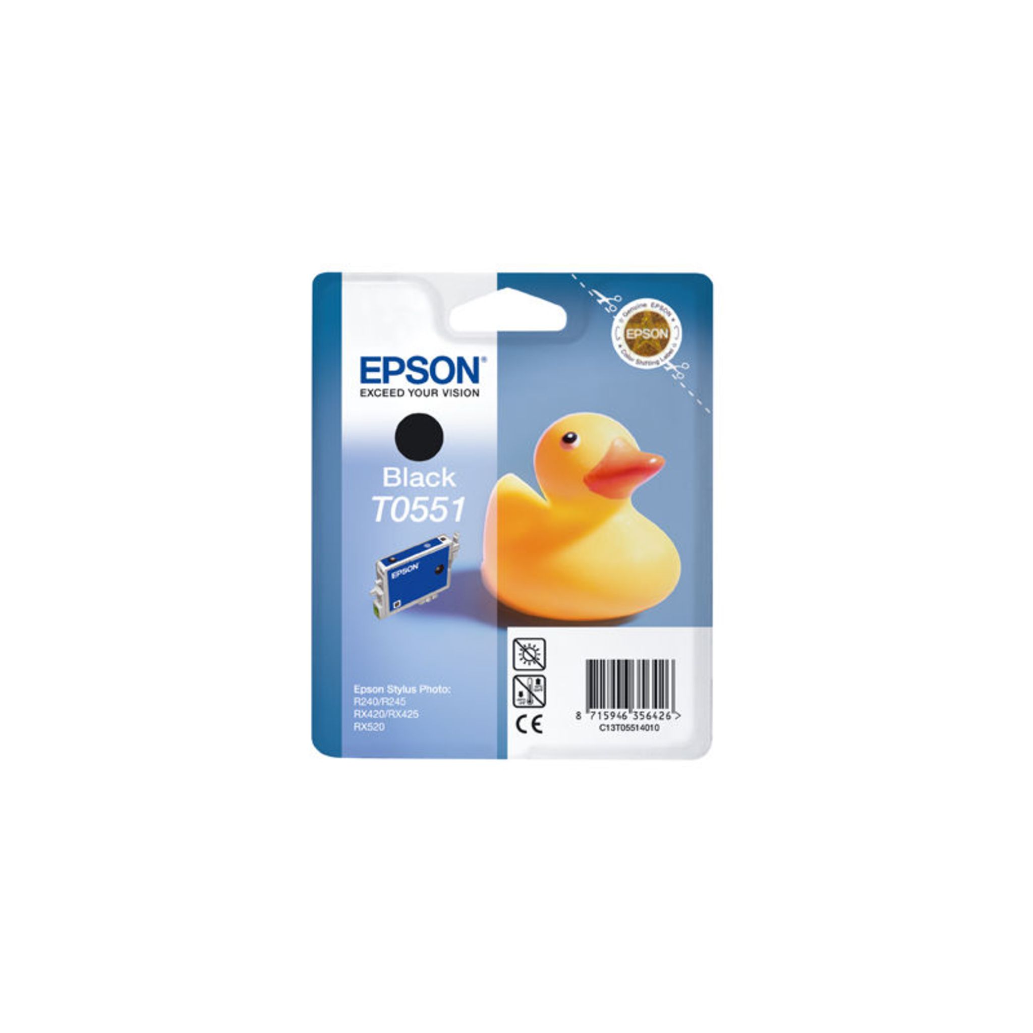 EPSON Cartouche T0551 pas cher - Auchan.fr