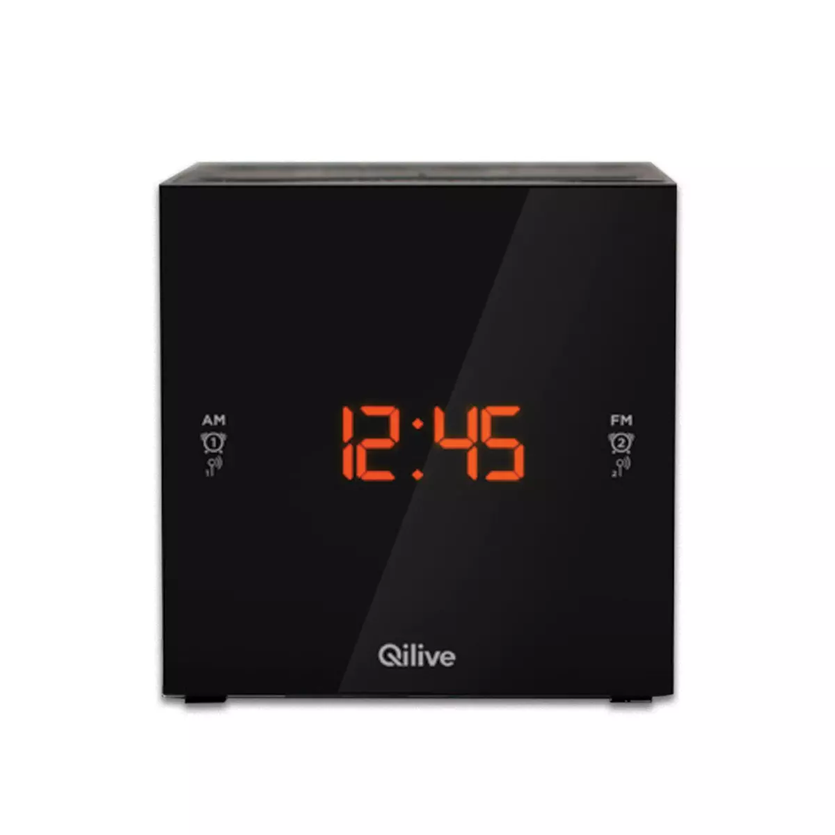 QILIVE Radio réveil - Noir - Cubic Clock Q.1389 pas cher - Auchan.fr QILIVE Radio réveil - Noir - Cubic Clock Q.1389 pas cher - Auchan.fr