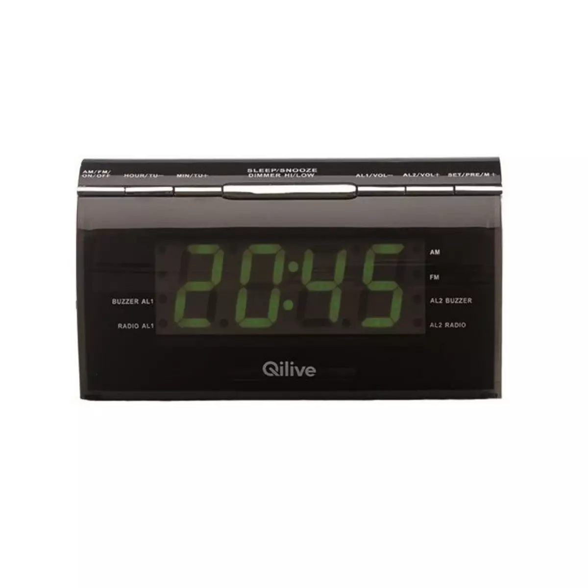 QILIVE Radio réveil - Noir - Q.1411 pas cher - Auchan.fr QILIVE Radio réveil - Noir - Q.1411 pas cher - Auchan.fr