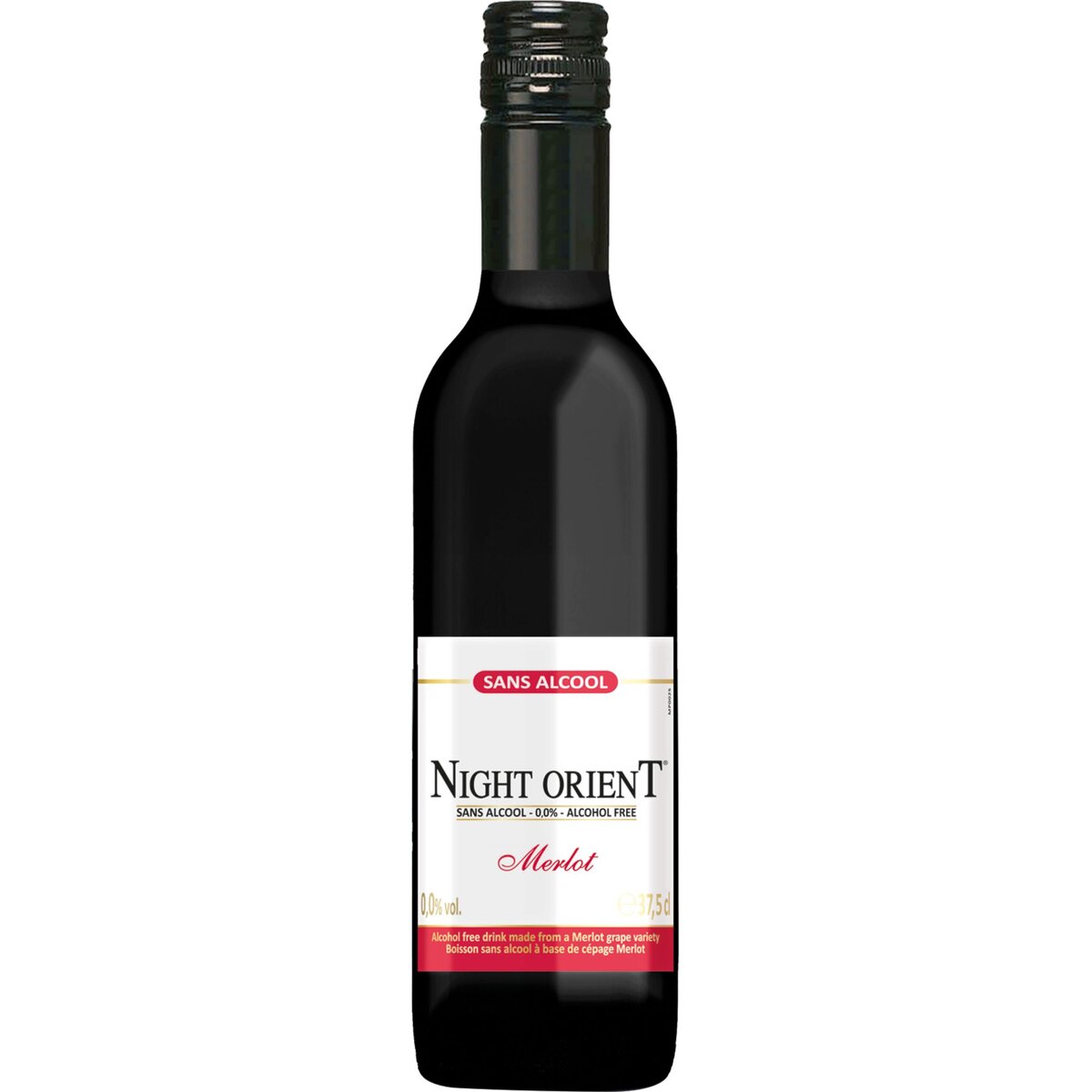 NIGHT ORIENT Night Orient merlot plat sans alcool bouteille 37,5 cl pas ...