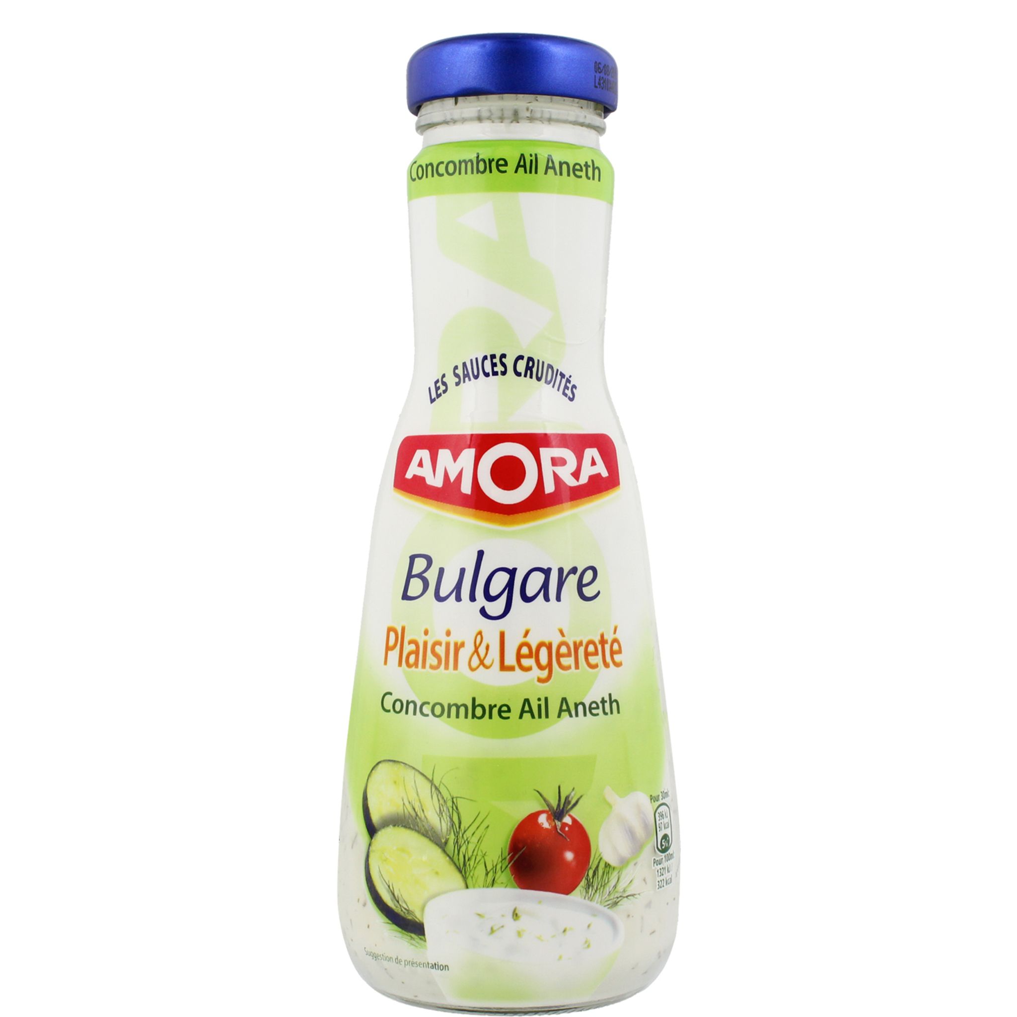 AMORA Amora sauce crudités bulgare concombre ail 290ml pas cher - Auchan.fr