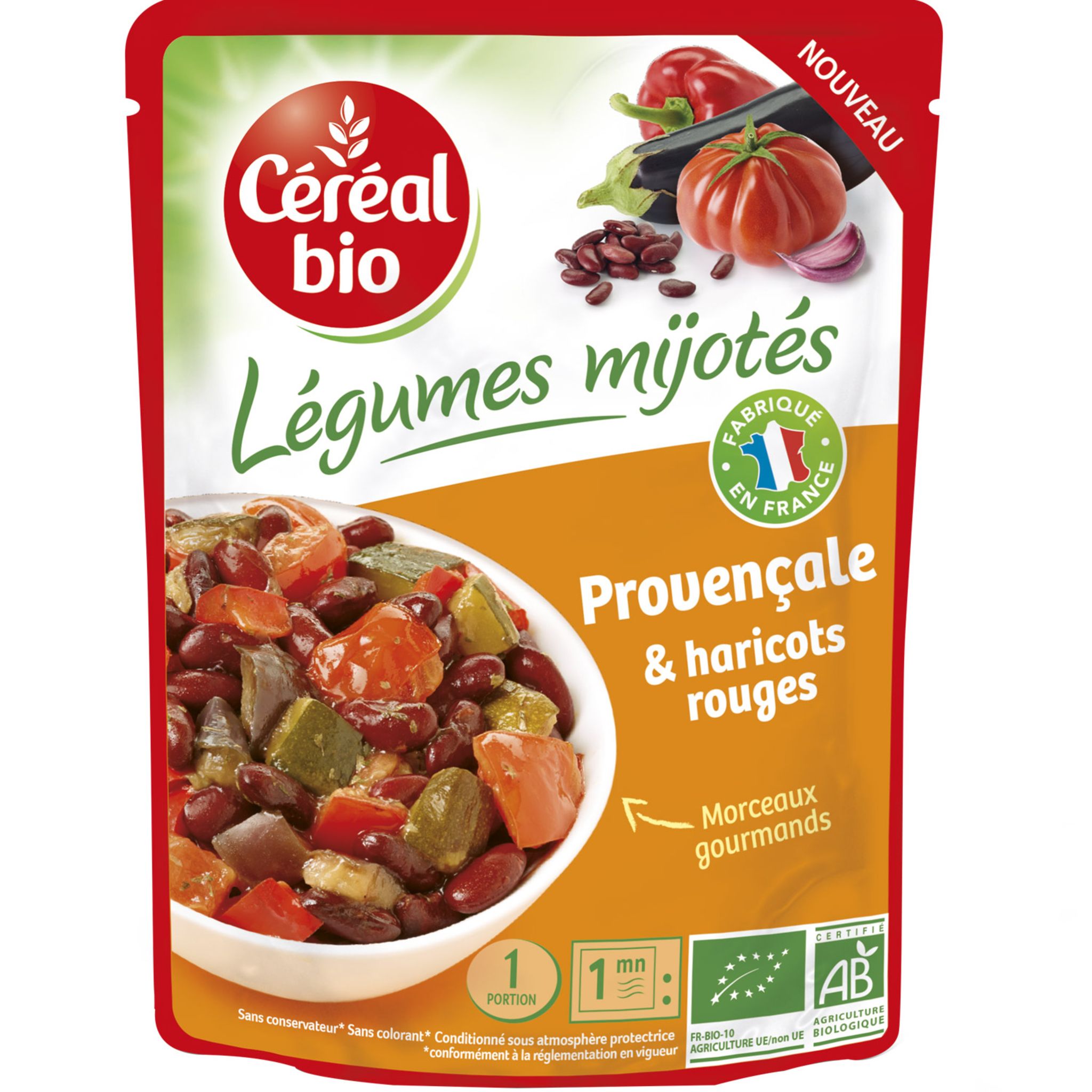 CEREAL BIO Céréal Bio mijoté de légumes provençale doypack 220g pas ...