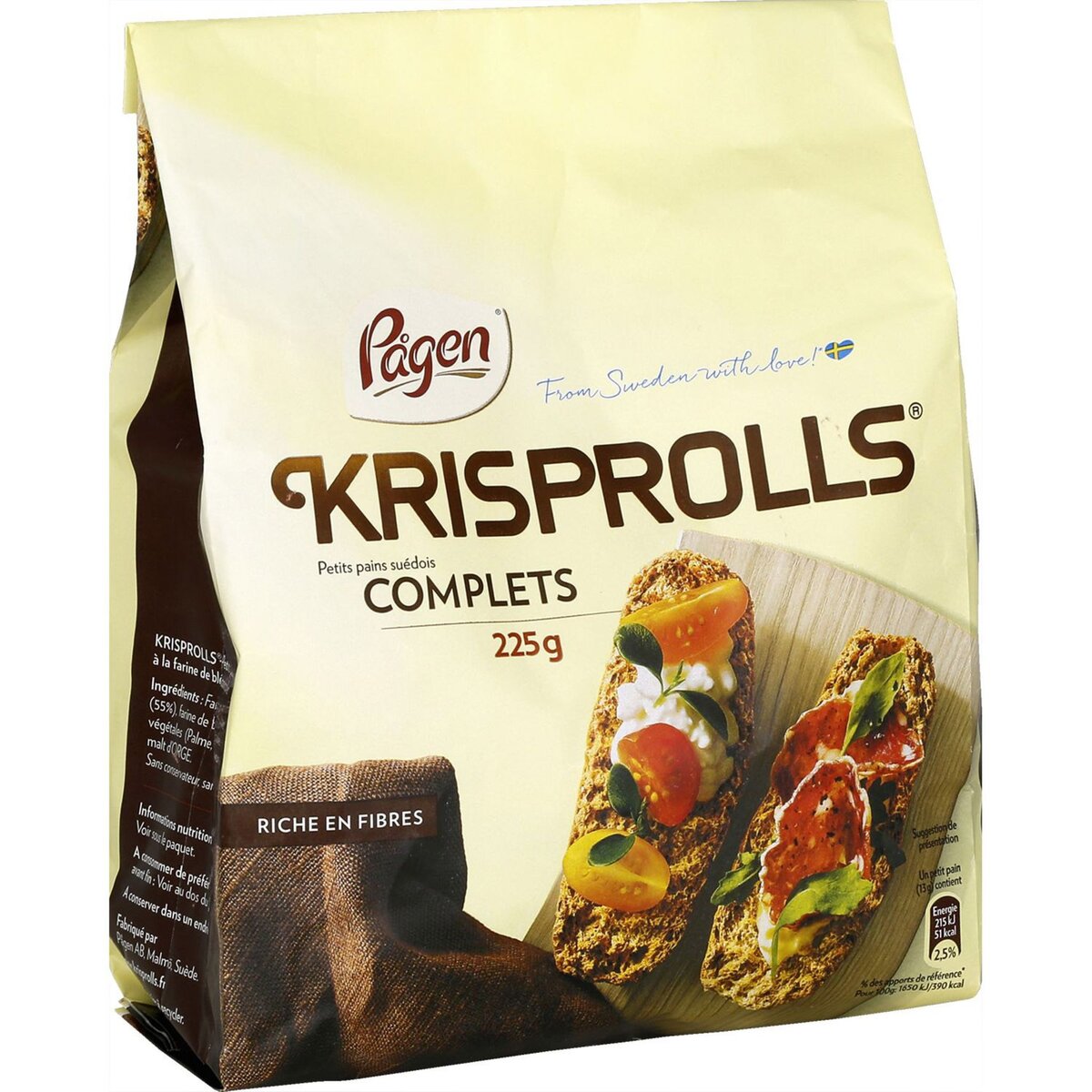 KRISPROLLS Krisprolls complets 225g pas cher - Auchan.fr