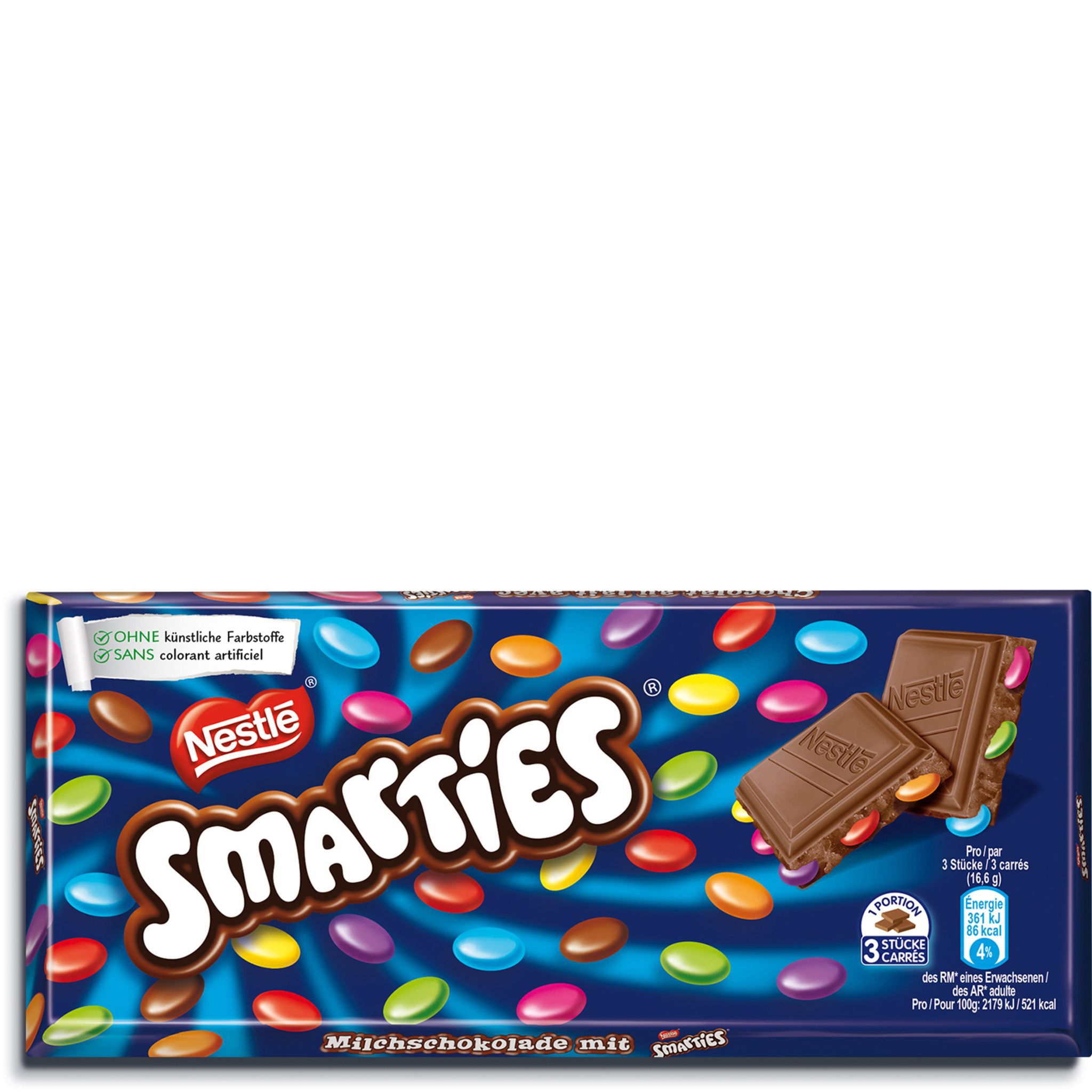 SMARTIES Smarties tablette 100g pas cher - Auchan.fr
