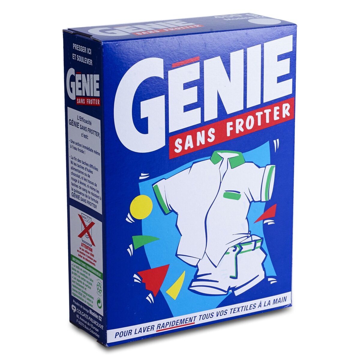 GENIE Génie lessive en poudre lavage main 450g pas cher - Auchan.fr