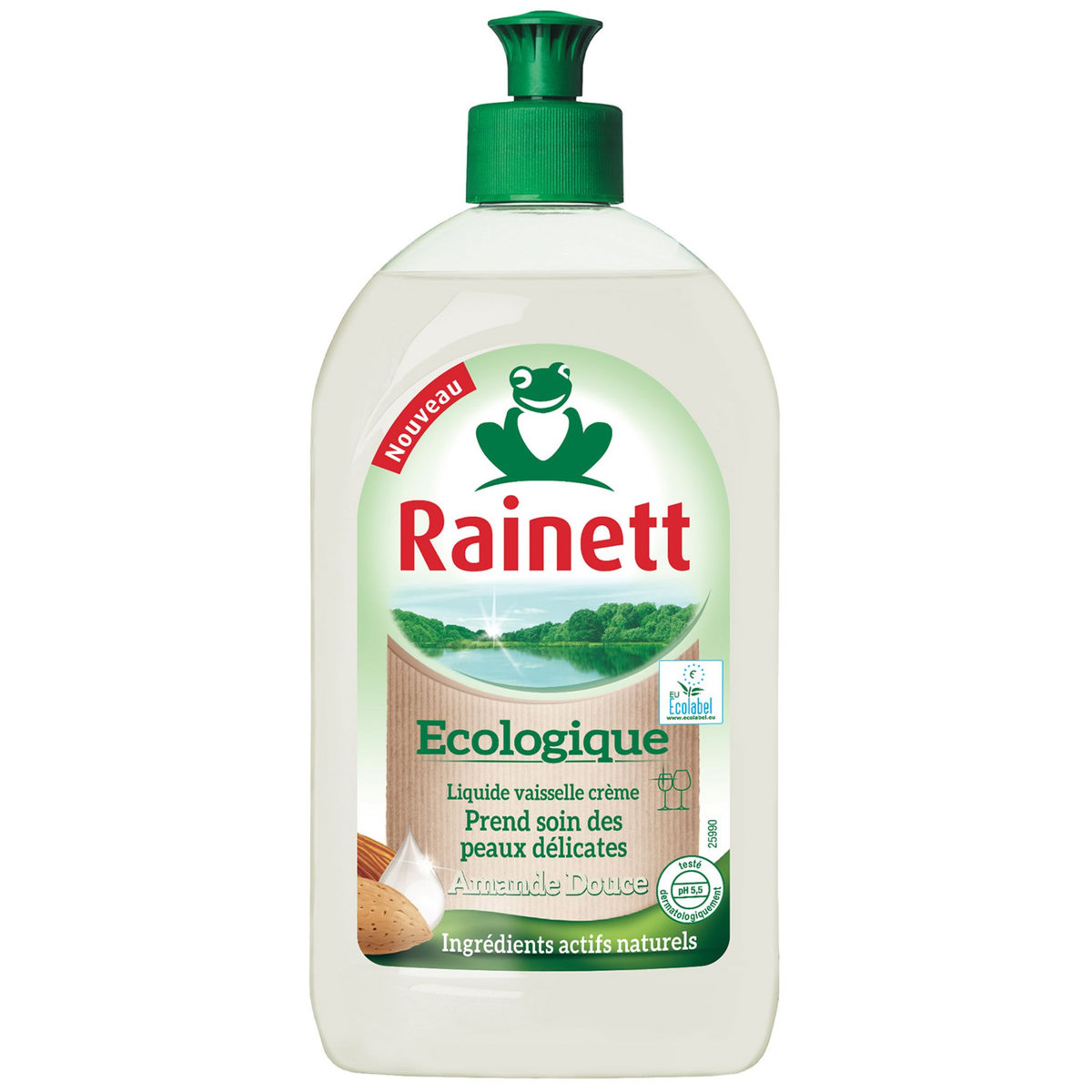 RAINETT Rainett liquide vaisselle amande douce écolabel 500ml pas cher ...