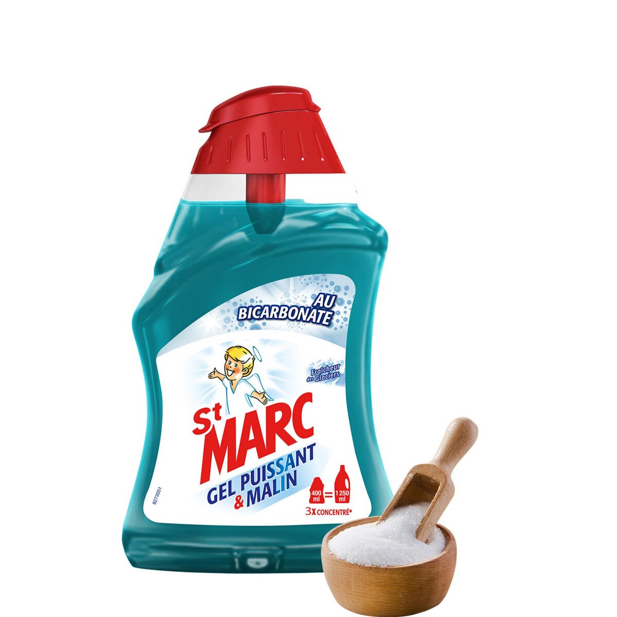 ST MARC Gel concentré au bicarbonate 400ml pas cher - Auchan.fr