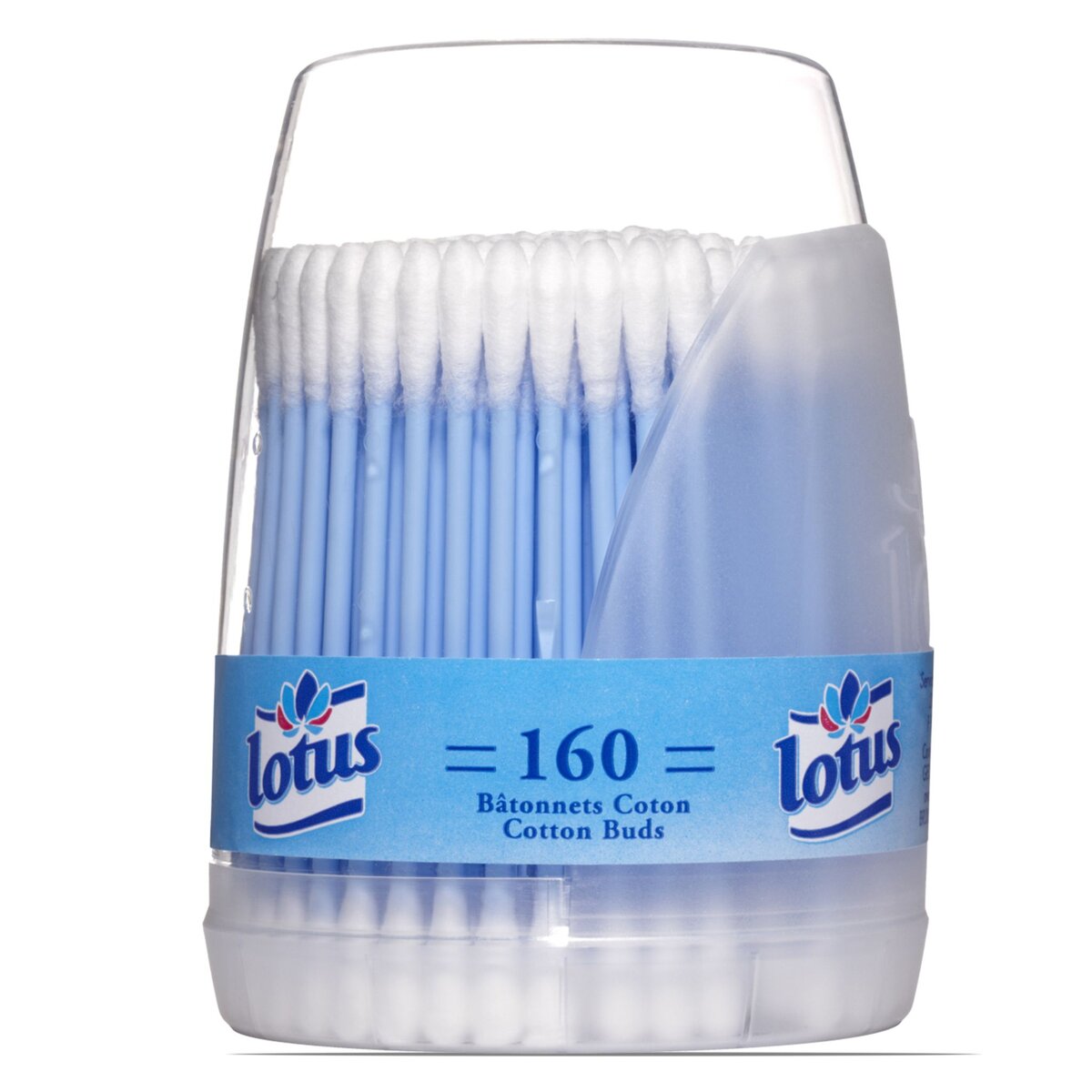 LOTUS Lotus bâtonnets coton boîte x160 pas cher - Auchan.fr