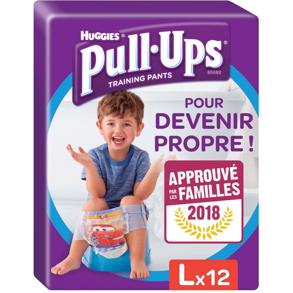 HUGGIES Pull-ups couches d'apprentissage garçon taille 6 (12-23kg) 12 ...
