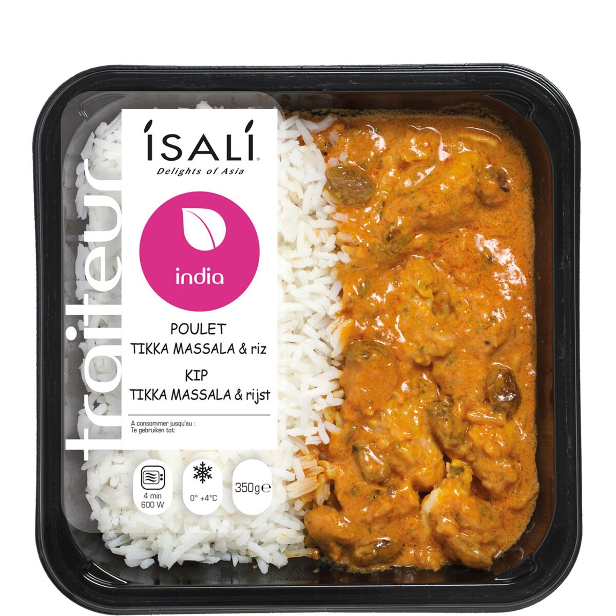 ISALI Isali poulet tikka massala 350g pas cher - Auchan.fr
