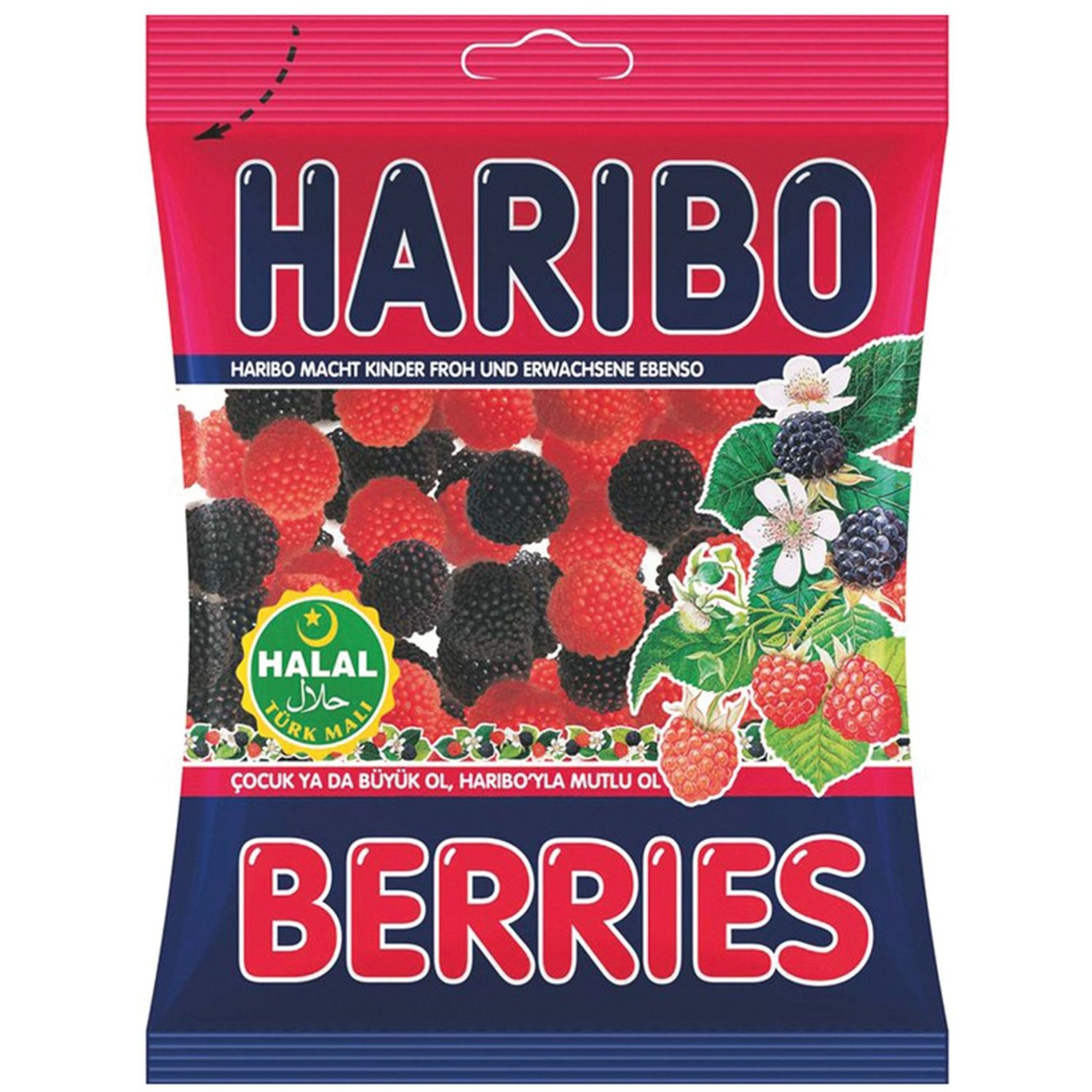 HARIBO Haribo berries halal 80g pas cher - Auchan.fr
