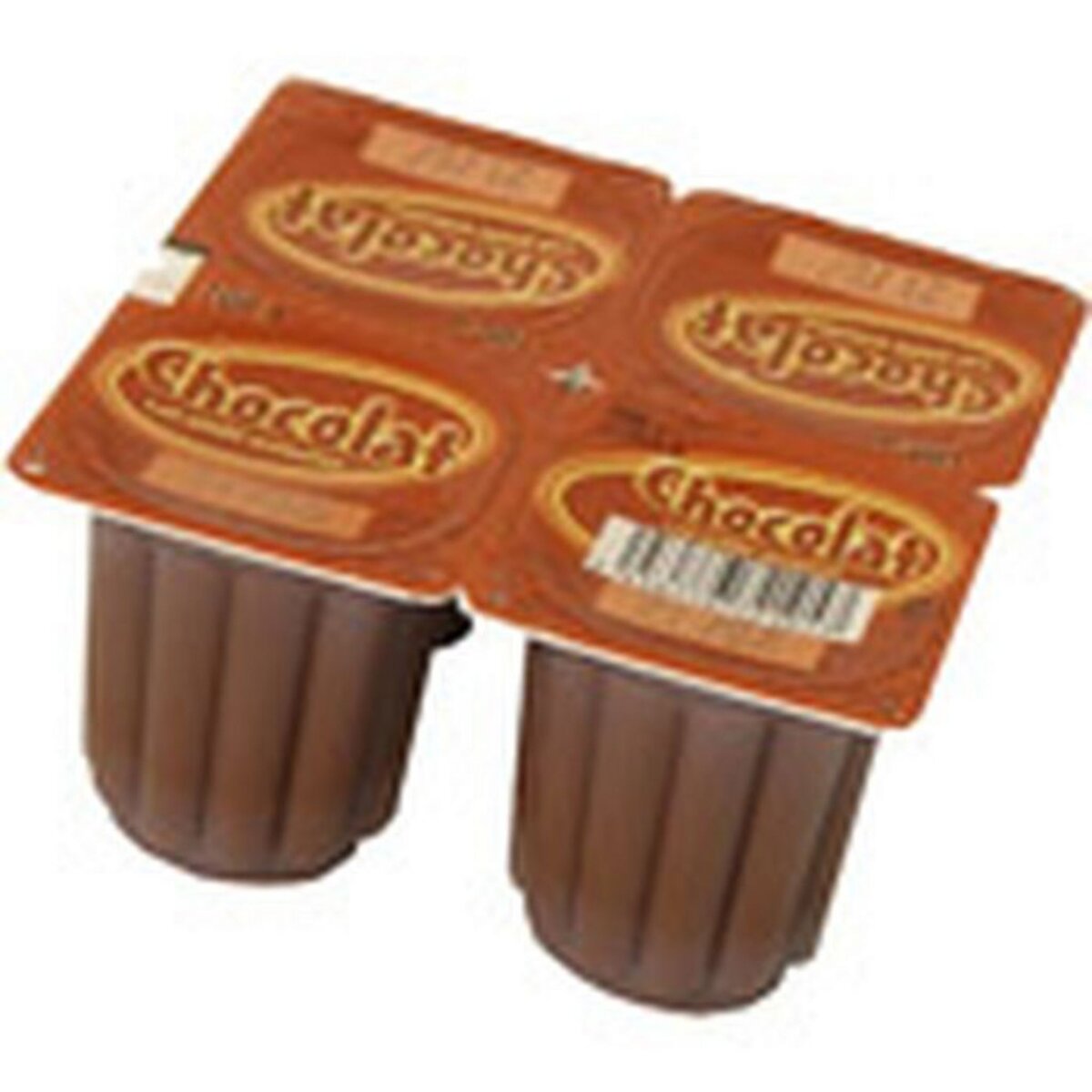 DISCOUNT Flan au chocolat 4x100g pas cher - Auchan.fr