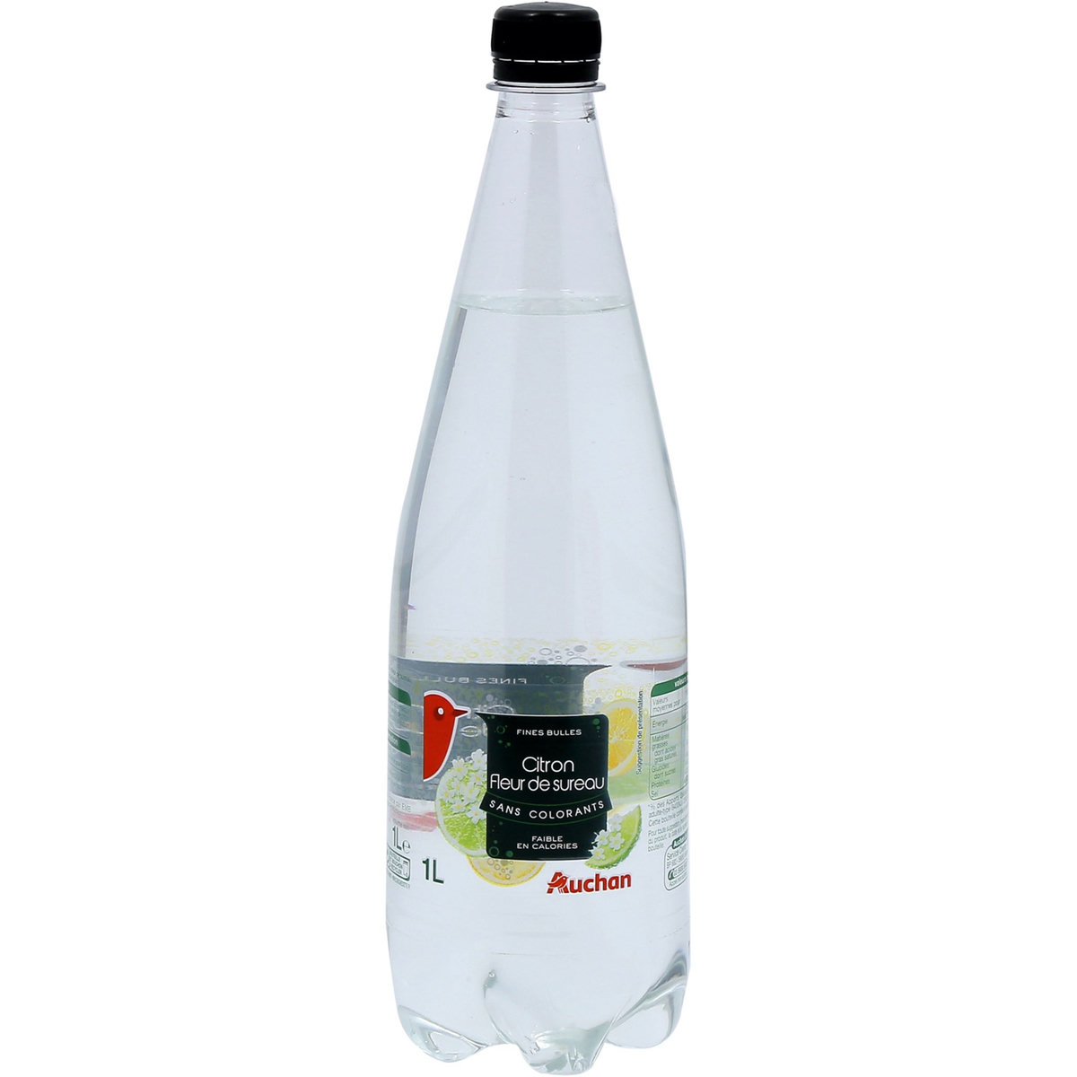 AUCHAN Auchan boisson gazeuse citron fleur de sureau 1l pas cher ...