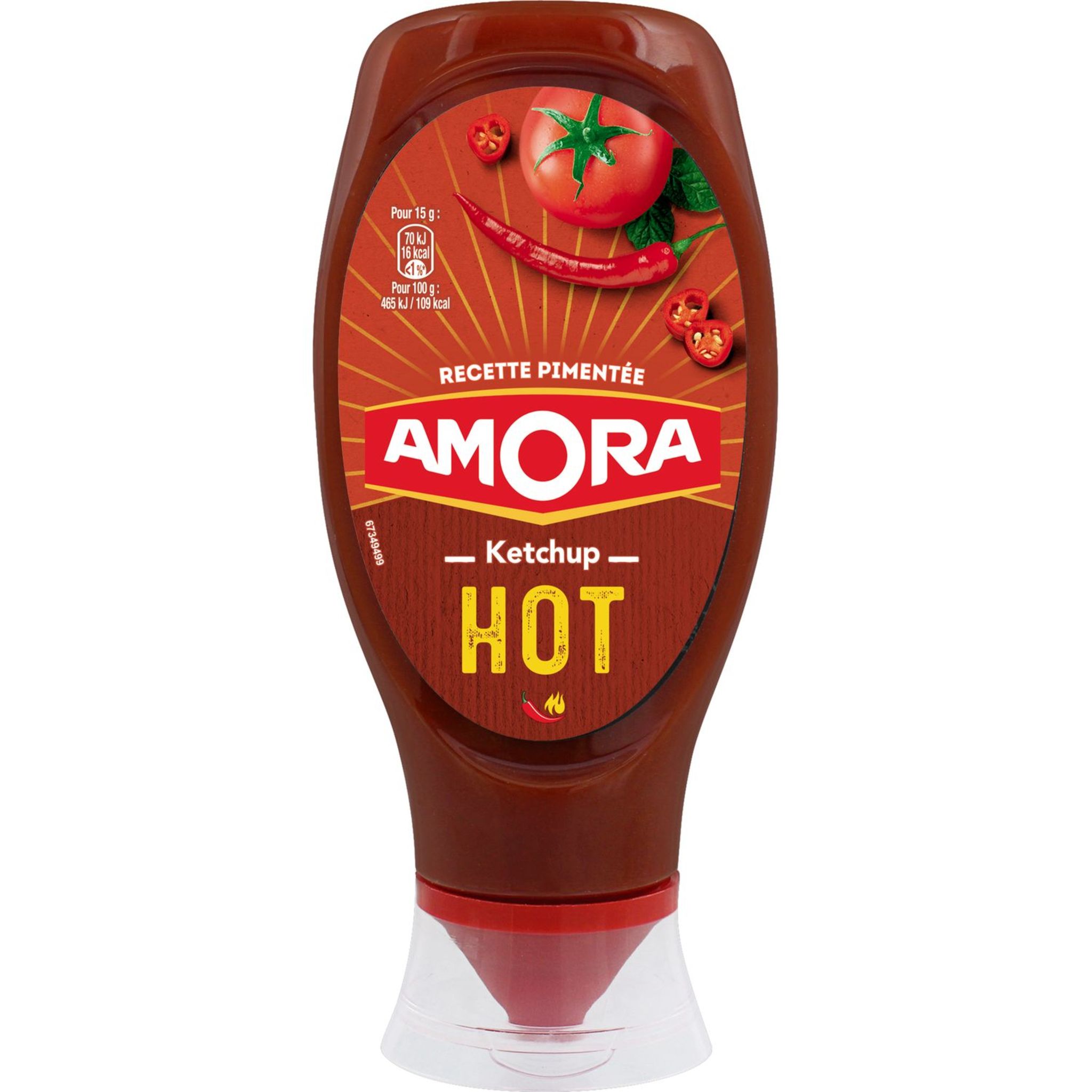 AMORA Amora ketchup hot 450g pas cher - Auchan.fr