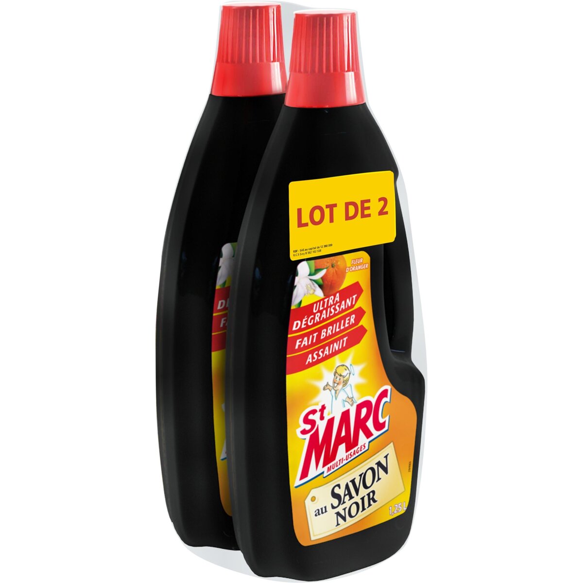 ST MARC St Marc savon noir 2x1,25l pas cher - Auchan.fr