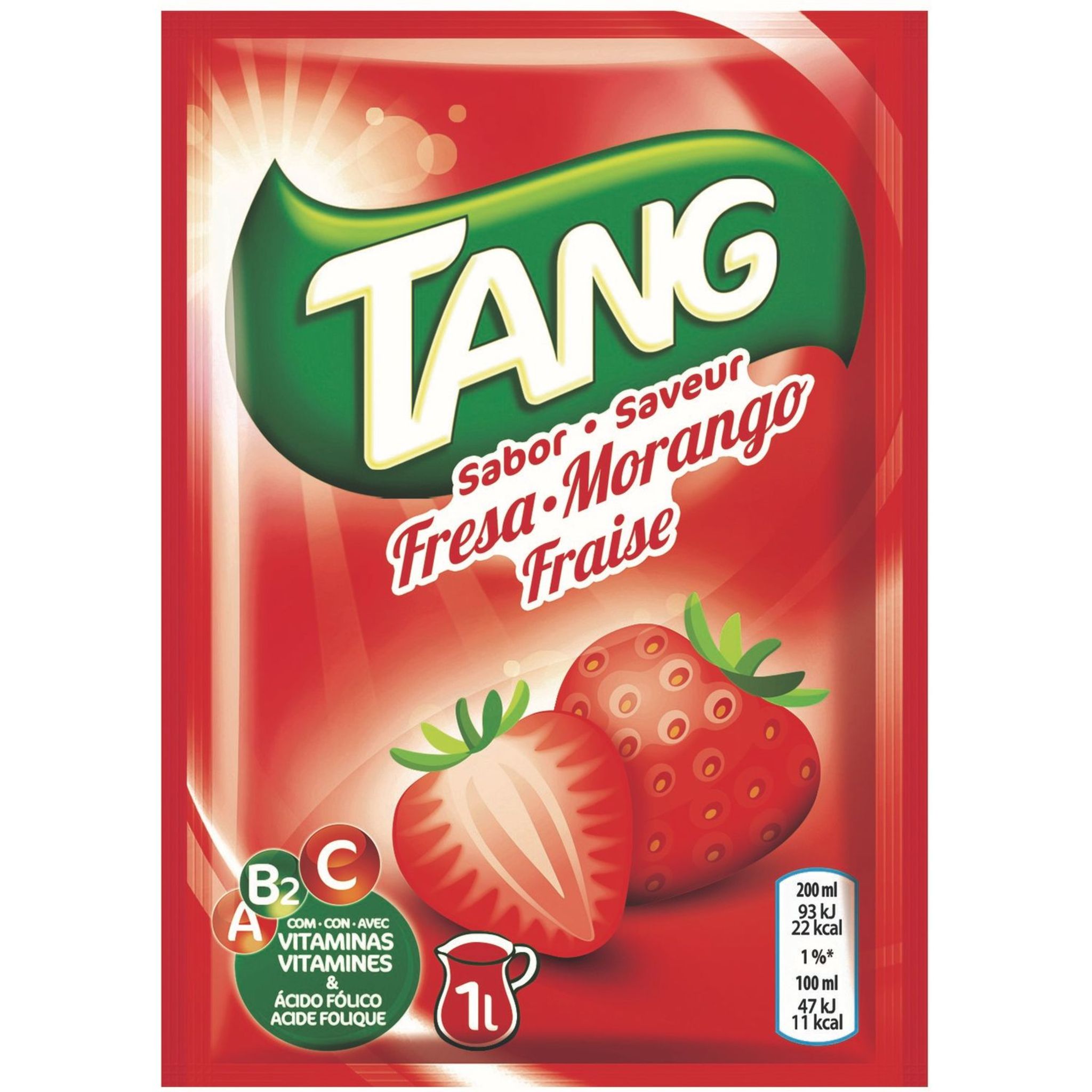 TANG Boisson à diluer saveur fraise sachet 30g pas cher - Auchan.fr
