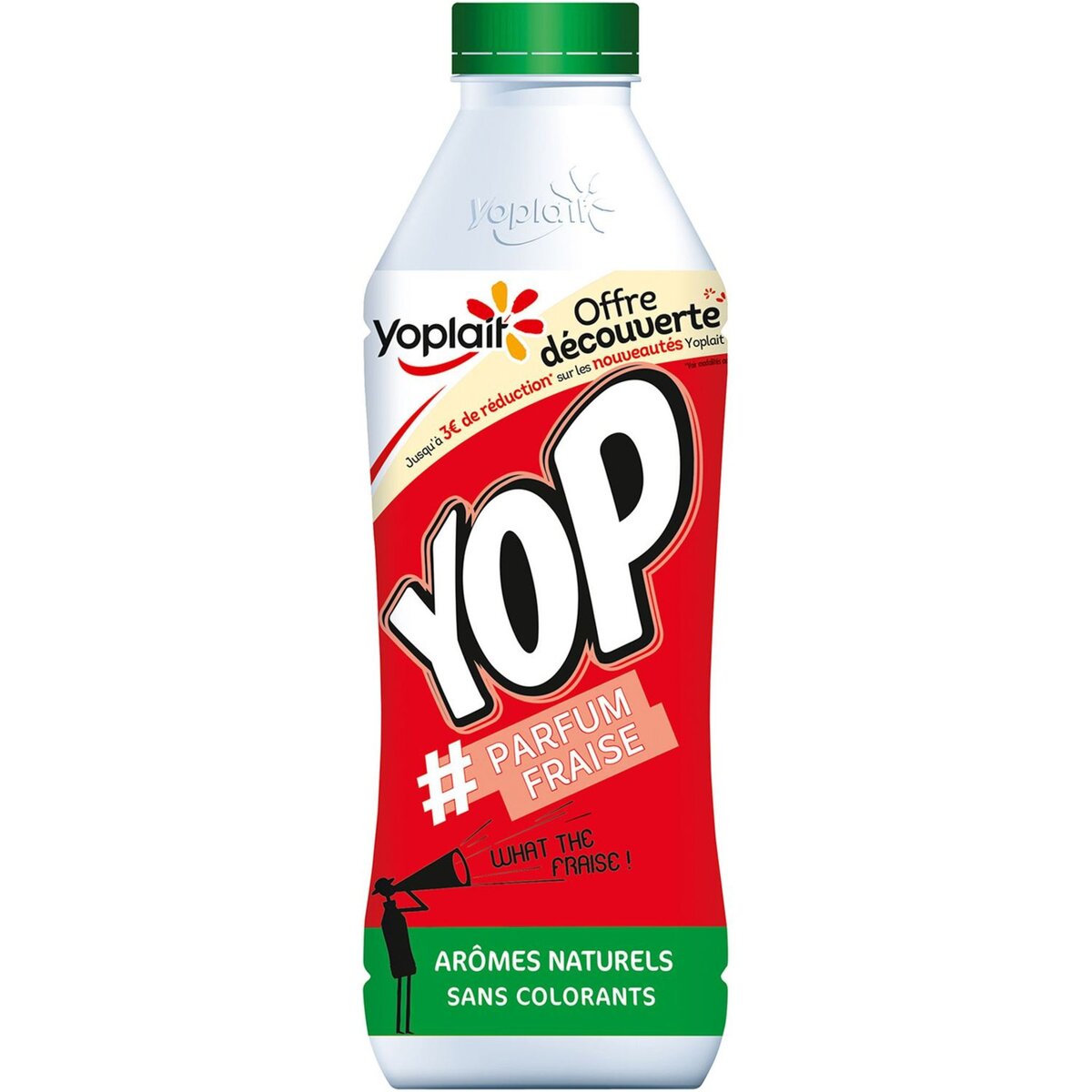 YOP Yop fraise 850g offre découverte pas cher - Auchan.fr