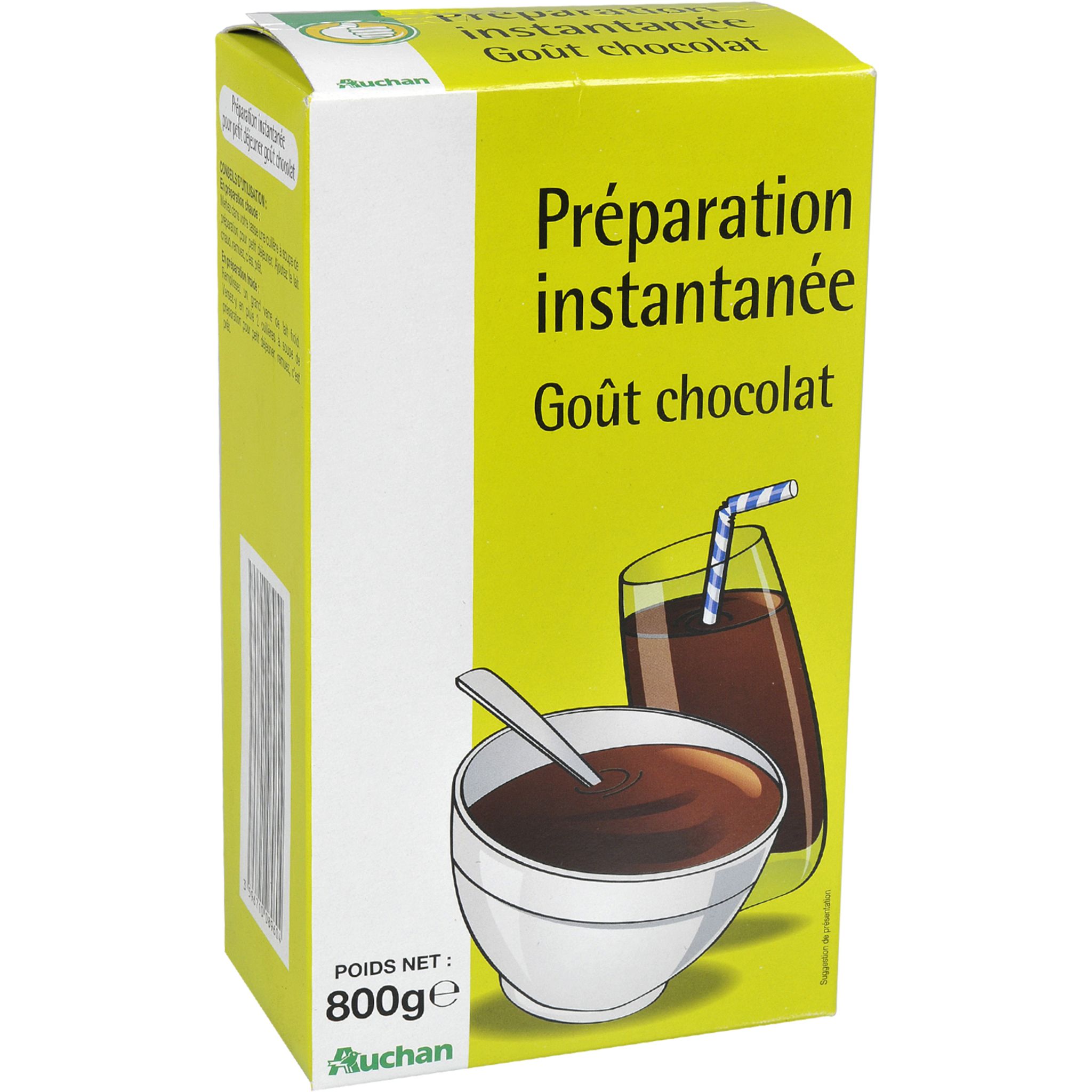 POUCE Pouce poudre chocolat instantanée 800g pas cher - Auchan.fr