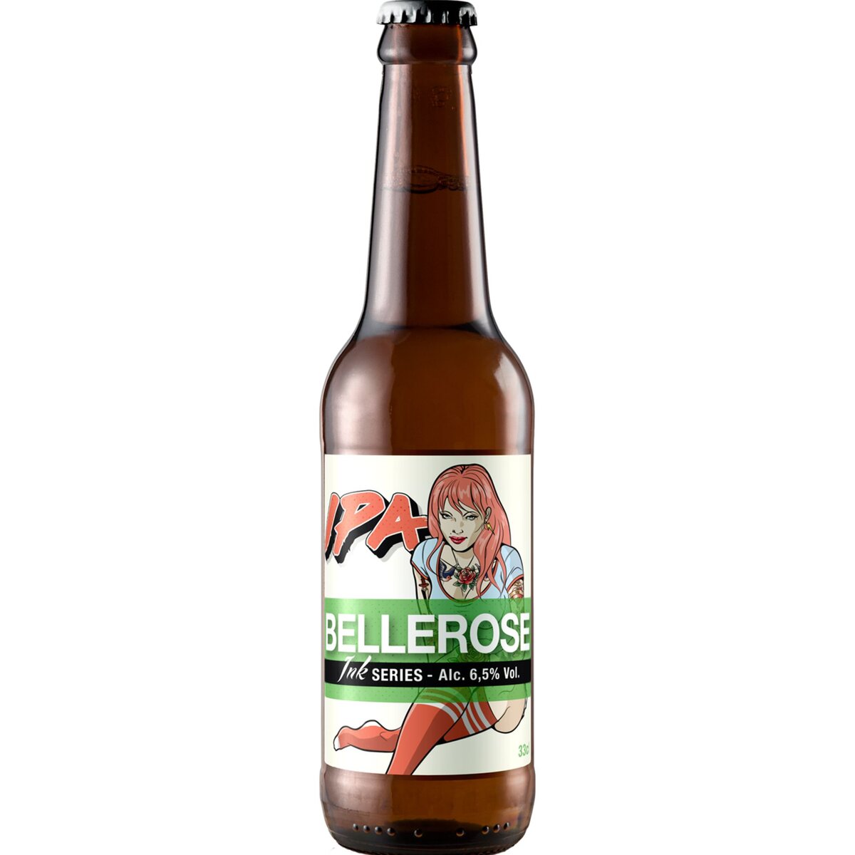 BELLEROSE Bellerose ipa bière blonde 6,5° bouteille verre 33cl pas cher ...