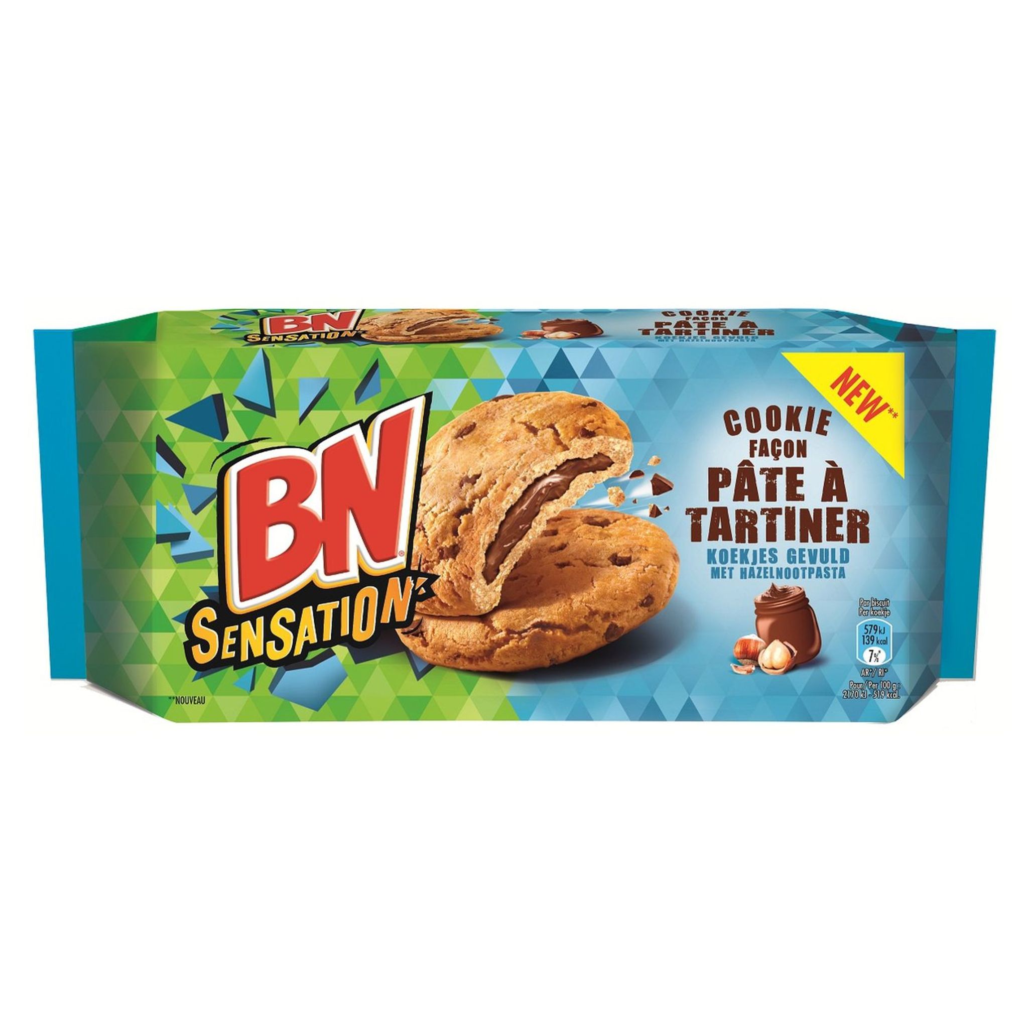 BN BN sensation choco cookies 160g pas cher - Auchan.fr