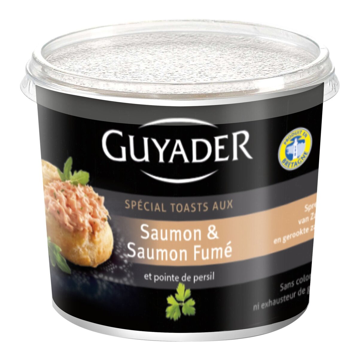 GUYADER Guyader tartinable saumon fumé 120g pas cher - Auchan.fr