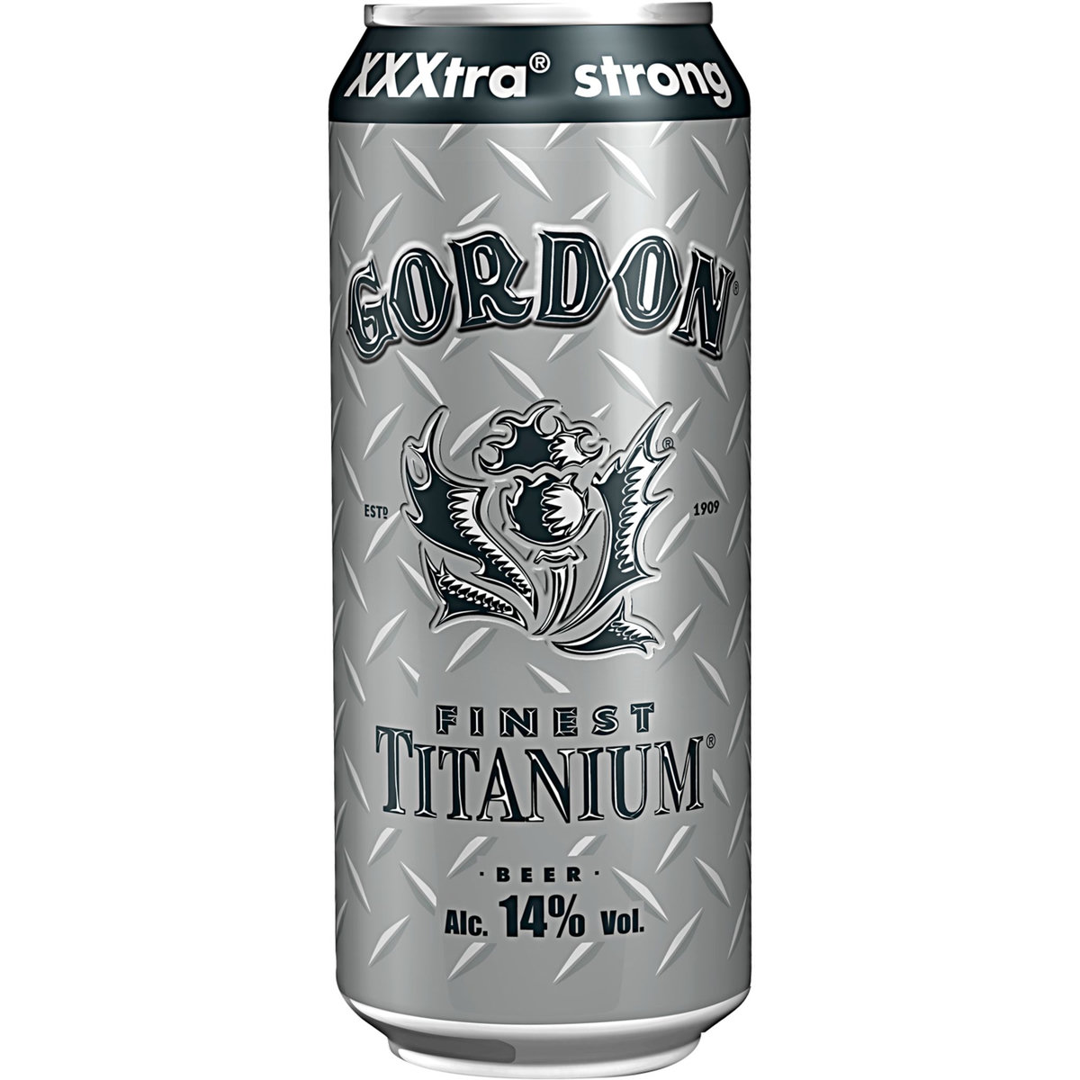 GORDON Gordon Bière titanium 14% boîte 50cl 50cl pas cher - Auchan.fr