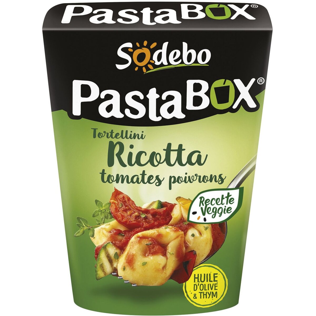 SODEBO Sodebo box tortellini ricotta poivron 280g pas cher - Auchan.fr