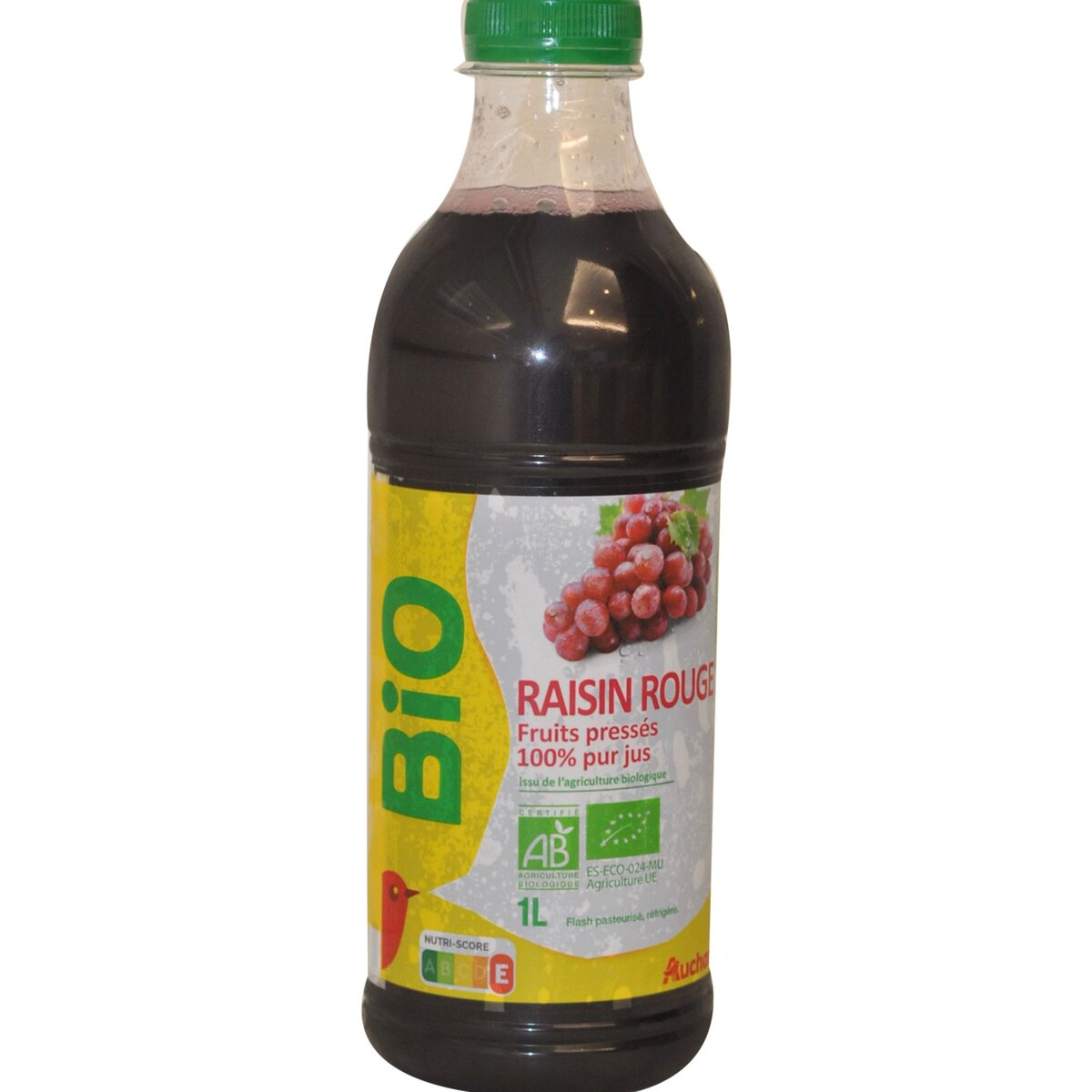 AUCHAN BIO Auchan jus de raisin bio 1l pas cher - Auchan.fr