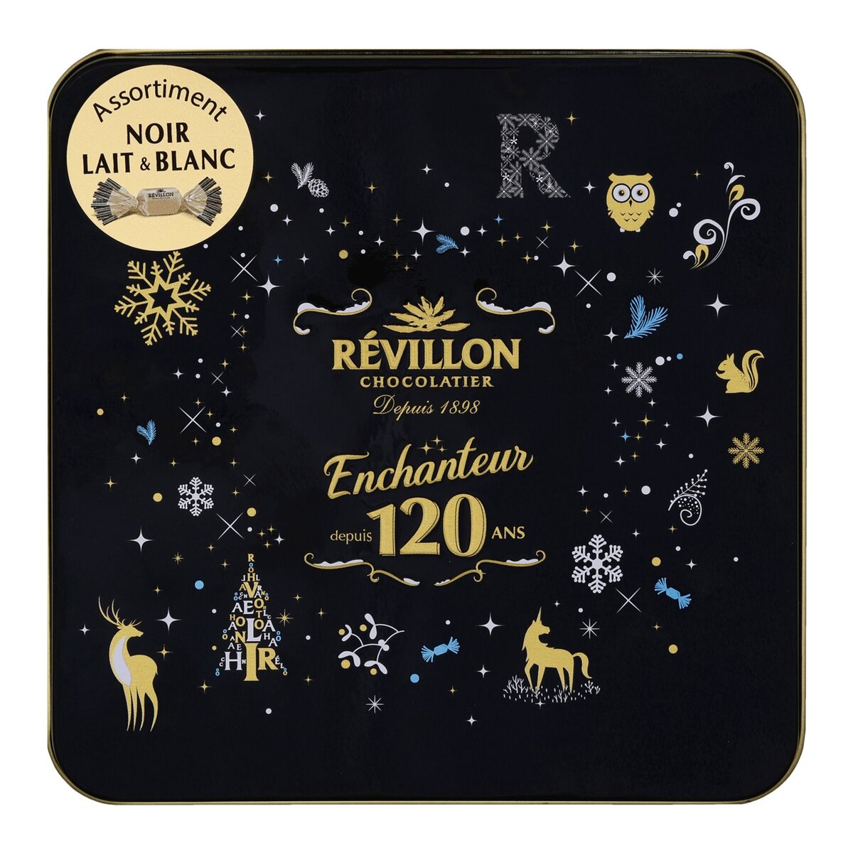 REVILLON Revillon chocolat boite collector 350g pas cher - Auchan.fr