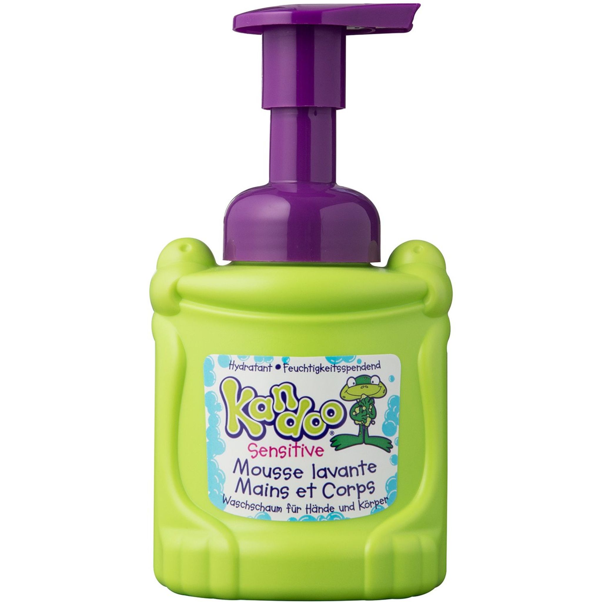 KANDOO Mousse lavante mains et corps pour bébé 250ml pas cher - Auchan.fr