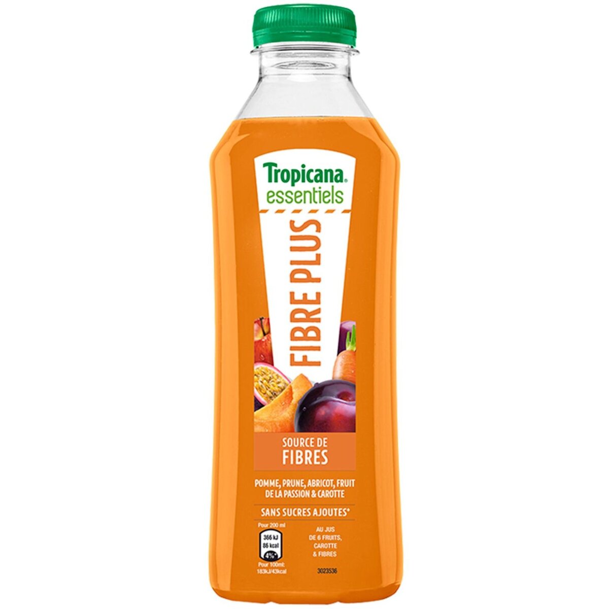 TROPICANA Tropicana pur jus essentiels fibre plus 75cl pas cher - Auchan.fr