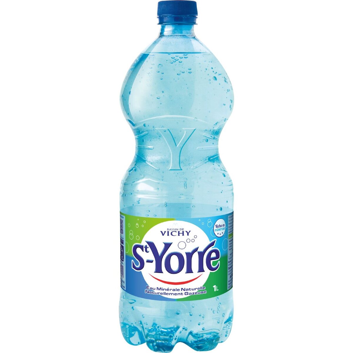 ST YORRE Eau minérale naturelle gazeuse 1l pas cher - Auchan.fr