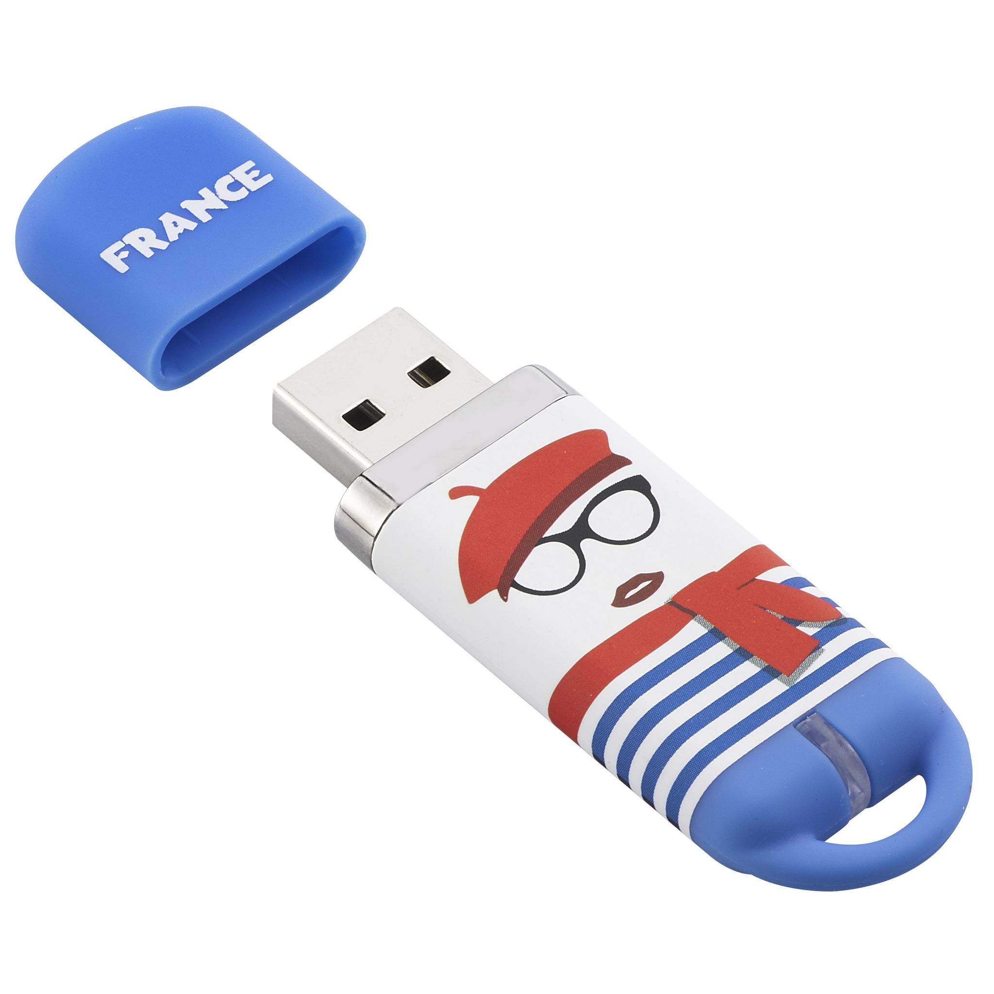 KEY OUEST Clé USB FRANCE PERSONNAGE - USB 2.0 - 16 Go pas cher - Auchan.fr