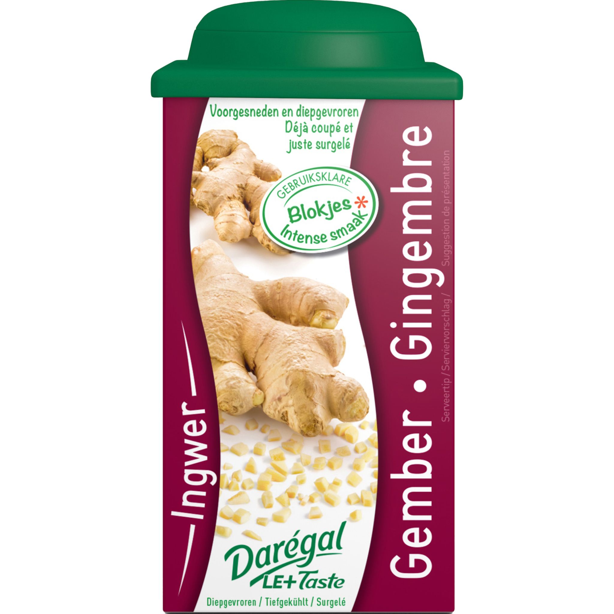 DAREGAL Daregal gingembre surgelé 12x75g 12x75g pas cher - Auchan.fr