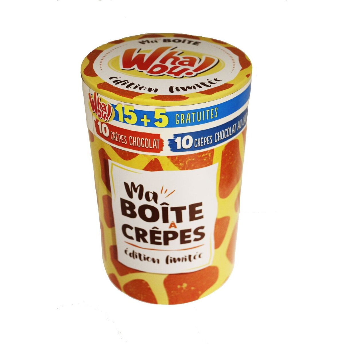 WHAOU Whaou boite à crêpes crêpe x15 +5 offertes pas cher - Auchan.fr