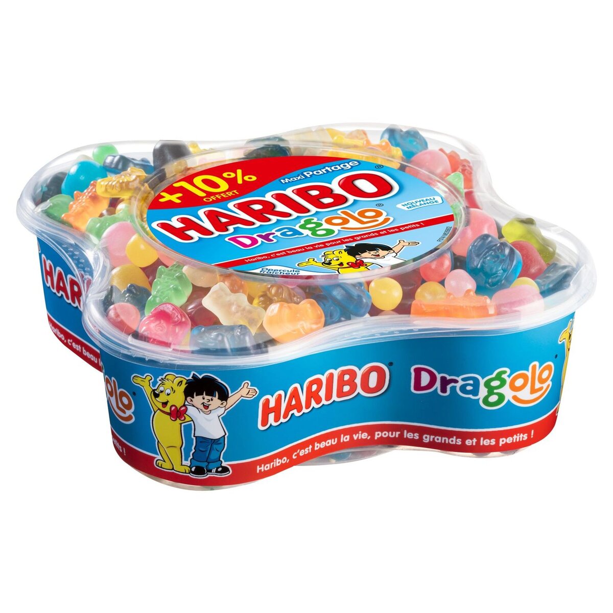 HARIBO Dragolo confiserie 1kg +10% offert pas cher - Auchan.fr