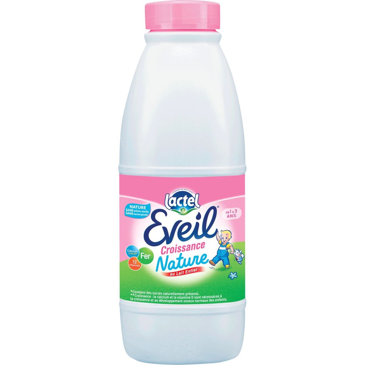 LACTEL Eveil Lait de croissance nature 1l pas cher - Auchan.fr