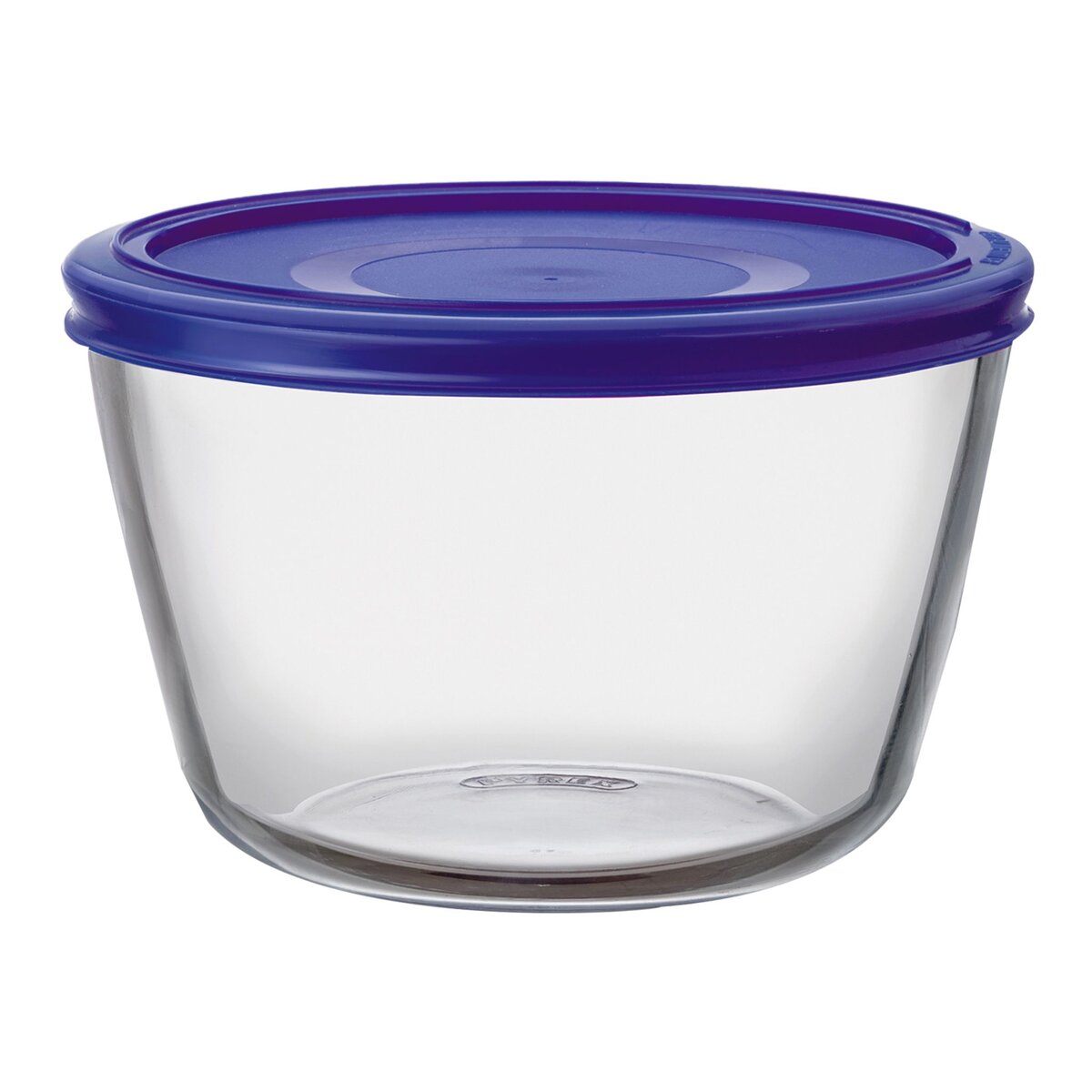PYREX Pyrex plat rond avec couvercle bleu roi 1,6l collector pas cher ...