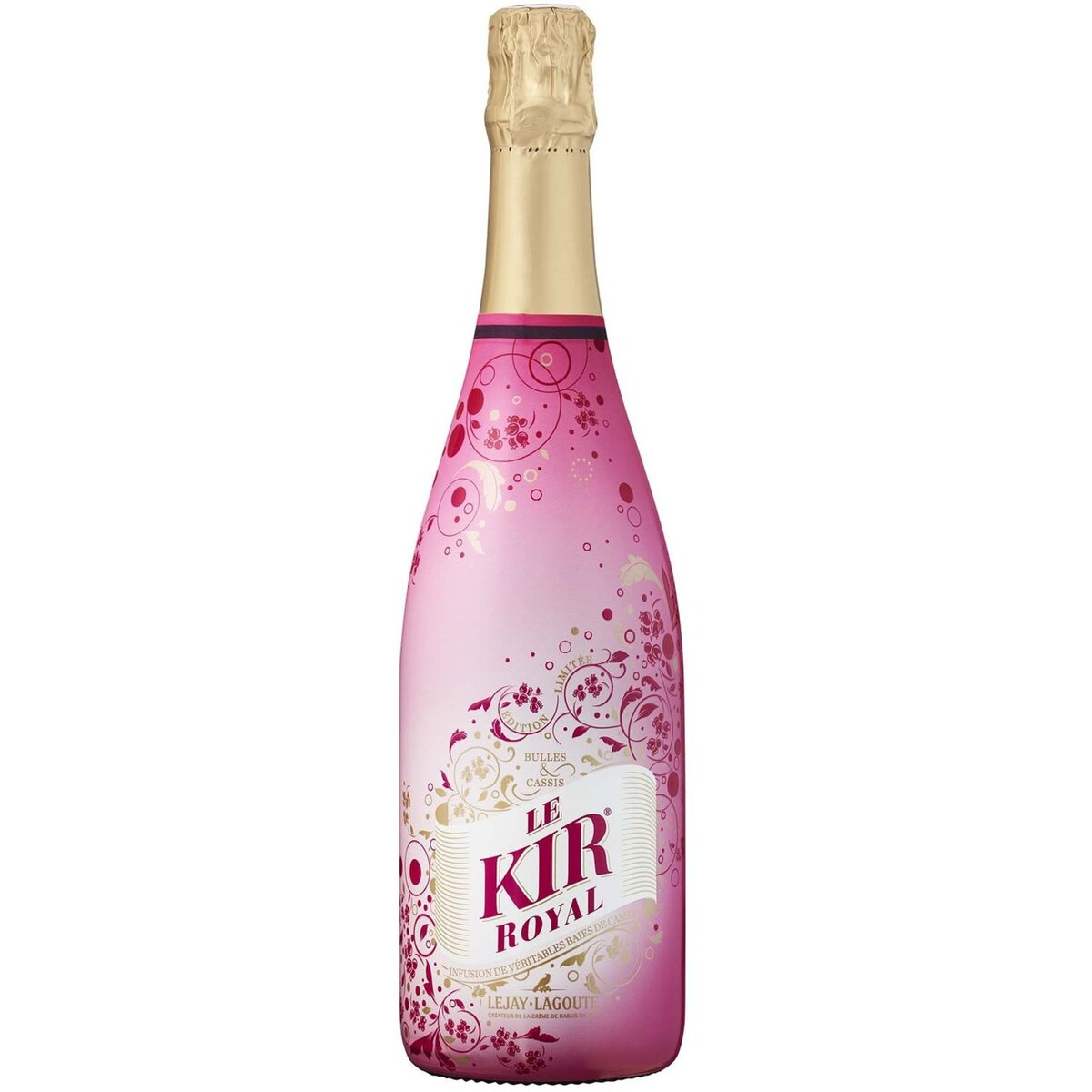 KIR ROYAL Kir Royal Vin effervescent arômatisé au cassis 75cl 75cl pas ...