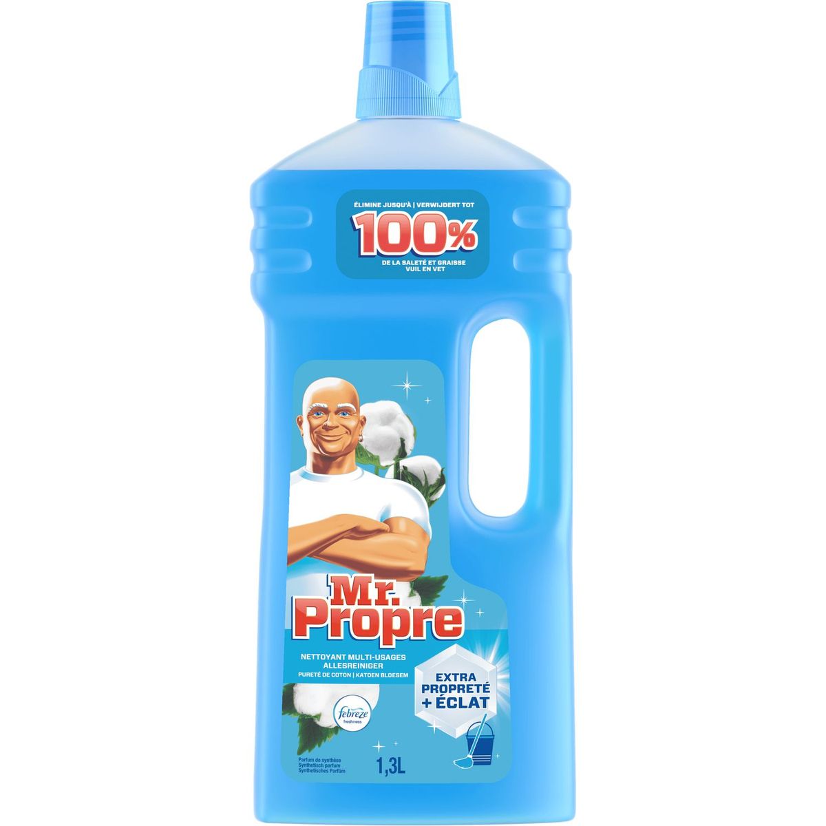 MR PROPRE Mr Propre nettoyant multi-surface sols coton 1,3l 1,3l pas ...