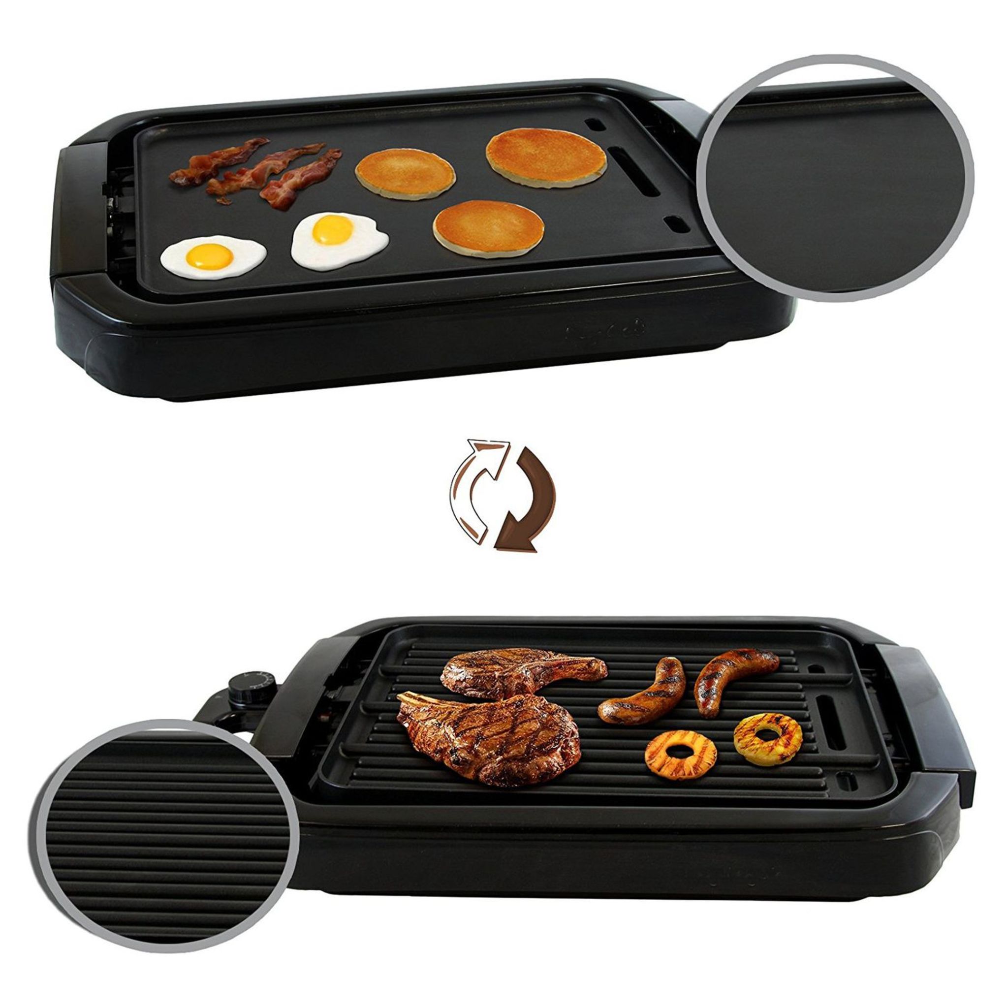 DAEWOO Grill / Plancha AN107 pas cher - Auchan.fr