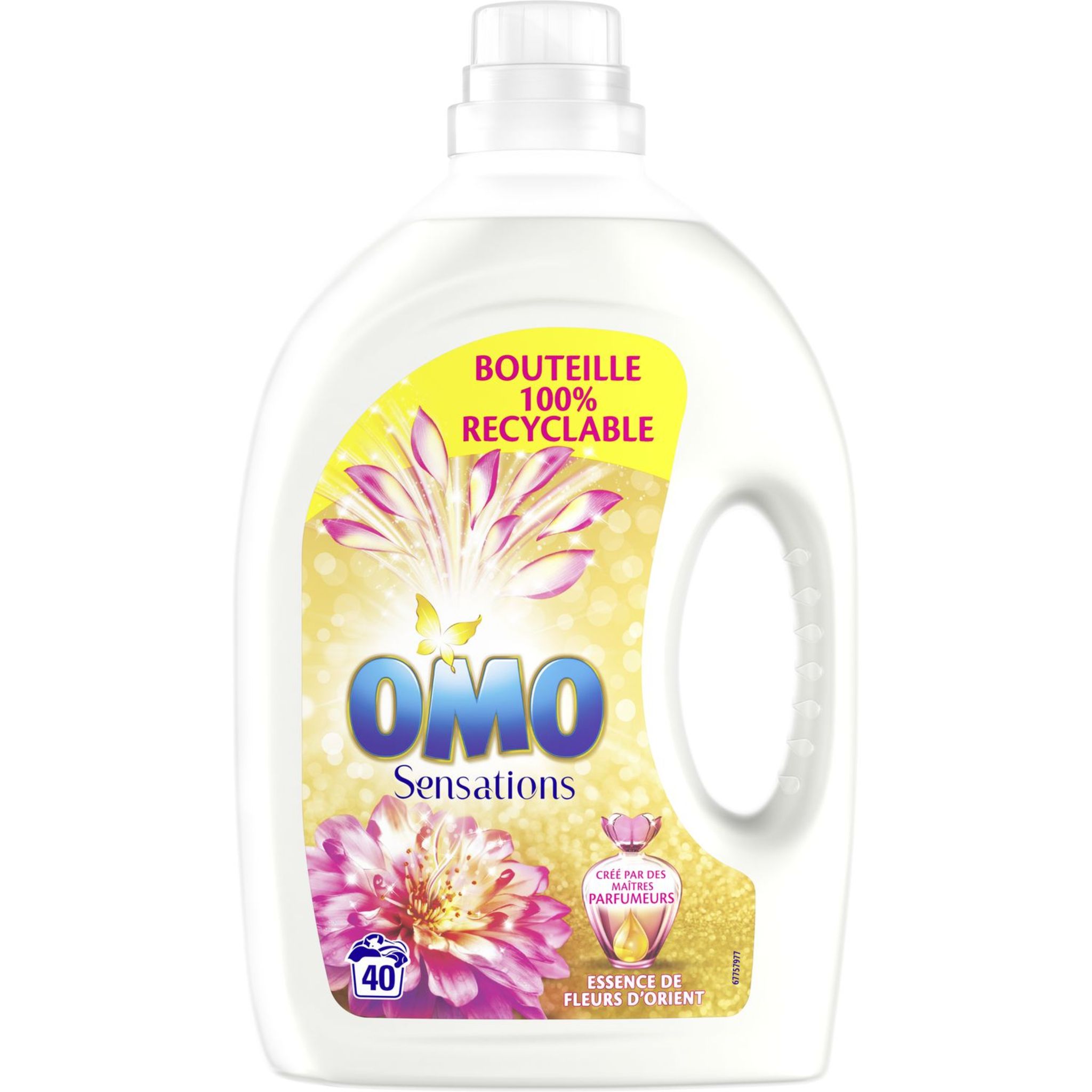 OMO Omo lessive diluée sensations Orient lavage x40 -2l pas cher ...