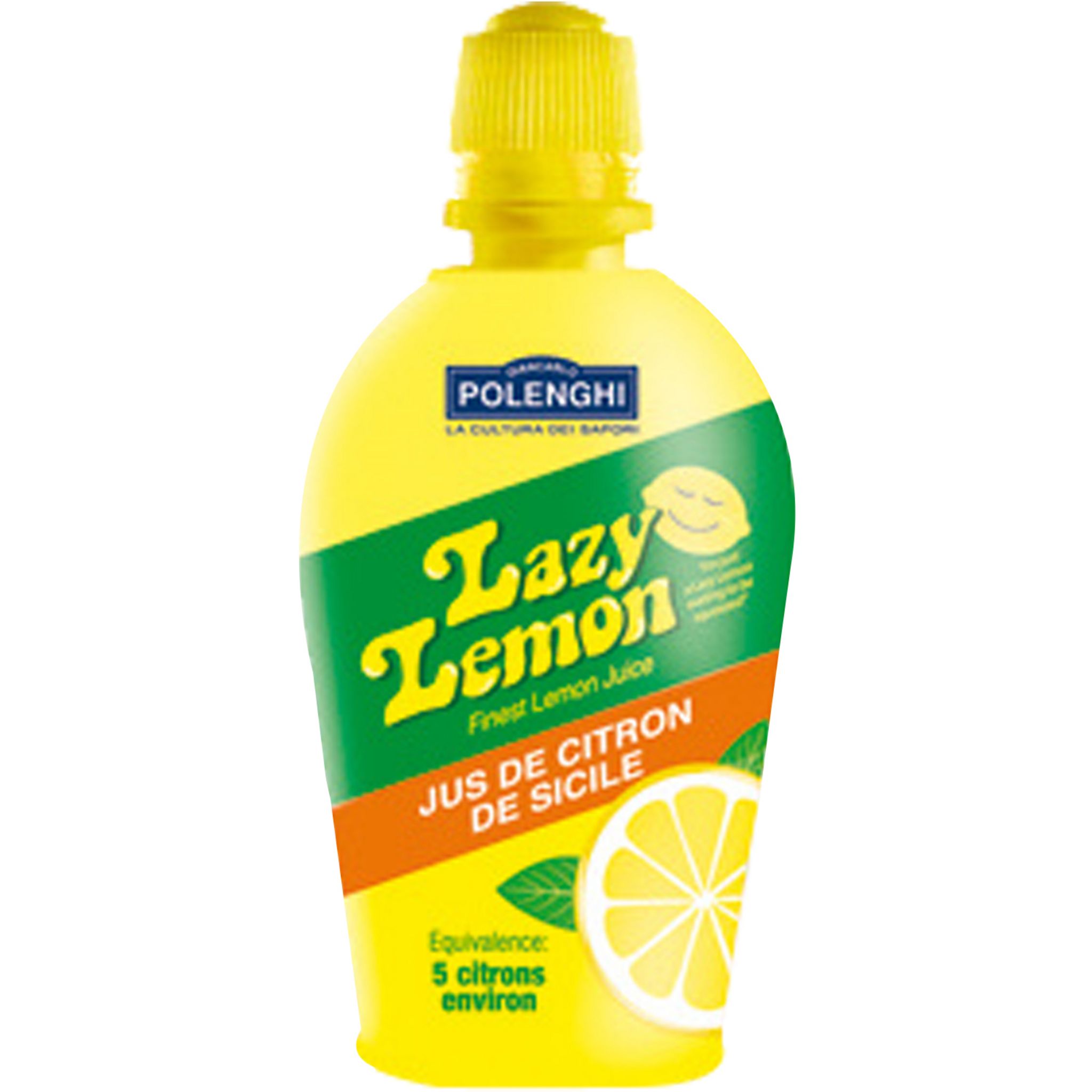LAZY LEMON Lazy Lemon jus de citron jaune 12,5cl pas cher - Auchan.fr