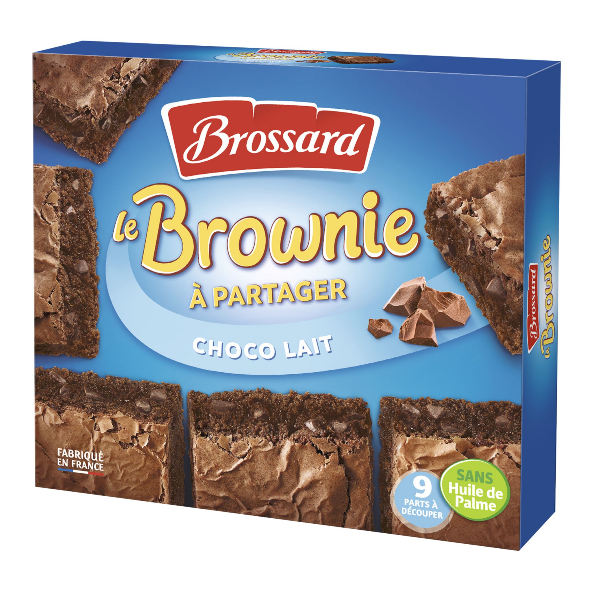 BROSSARD Brossard brownie chocolat au lait 285g pas cher - Auchan.fr