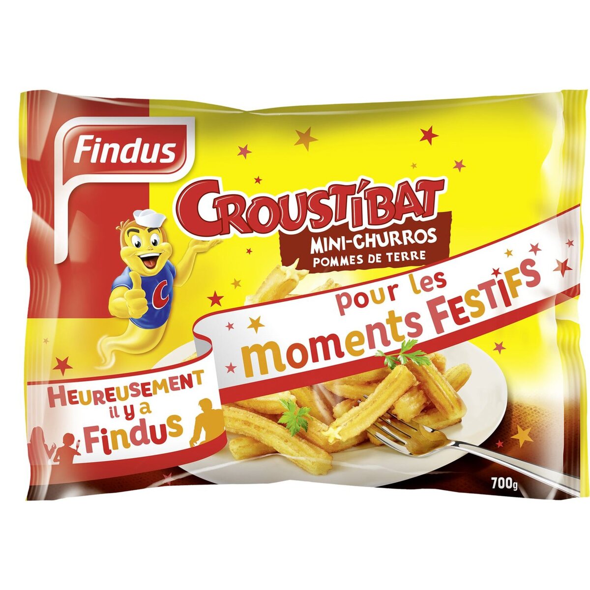 FINDUS Findus Croustibat pomme de terre 700g 700g pas cher - Auchan.fr